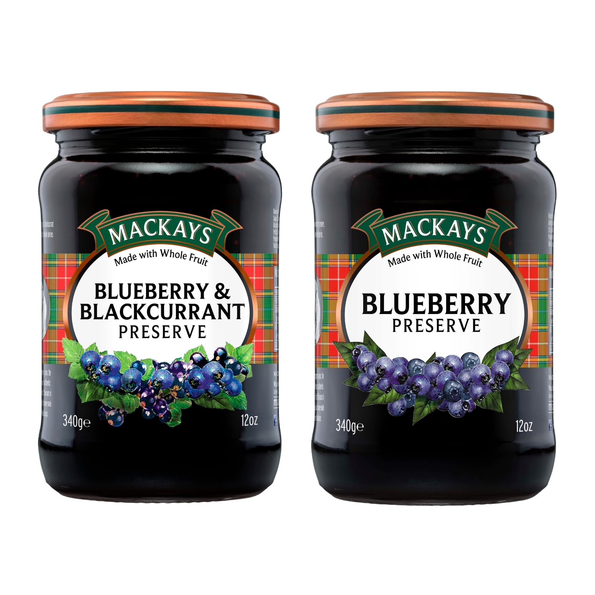 Snapklik.com : Mackays Blueberry & Blackcurrant Preserve & Blueberry ...