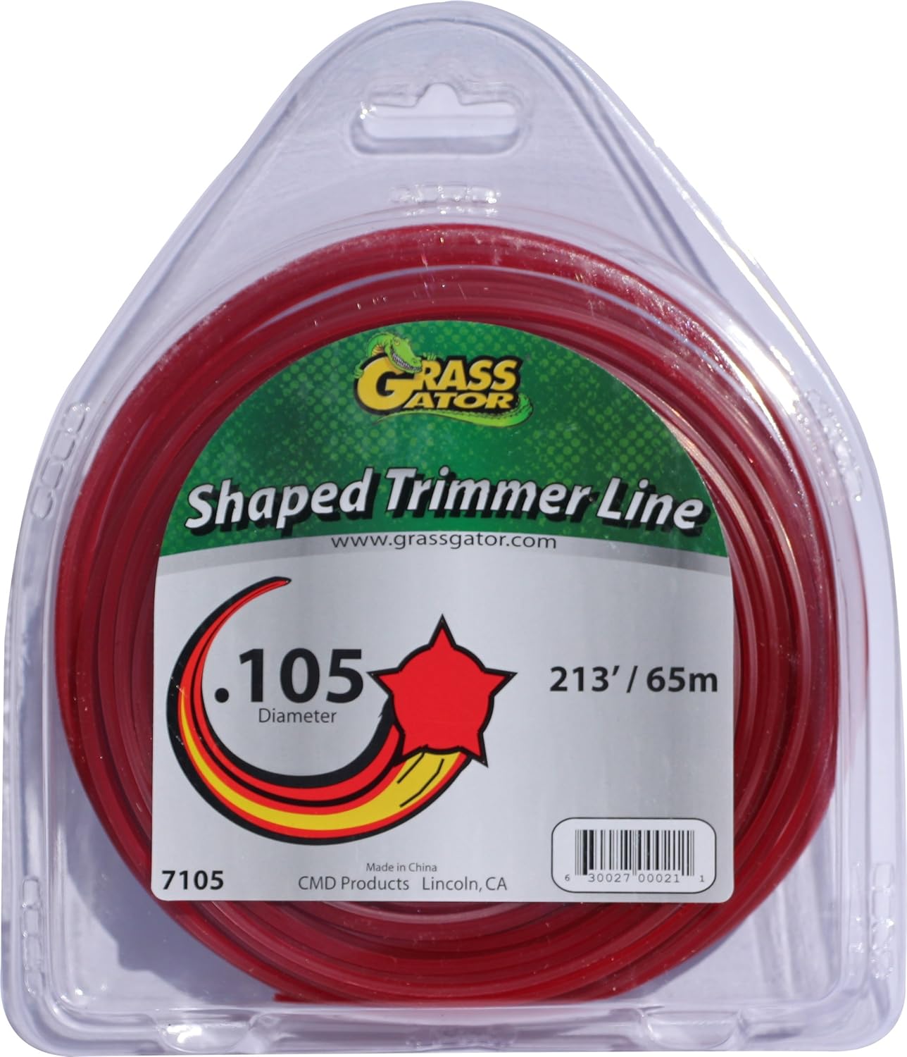 Amazon.com : Grass Gator 7105 String Trimmer Line .105 x 213-Feet ...