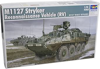 Amazon.com: Trumpeter 1/35 M1127 Stryker Recon vehículo (RV) (TSM-395 ...