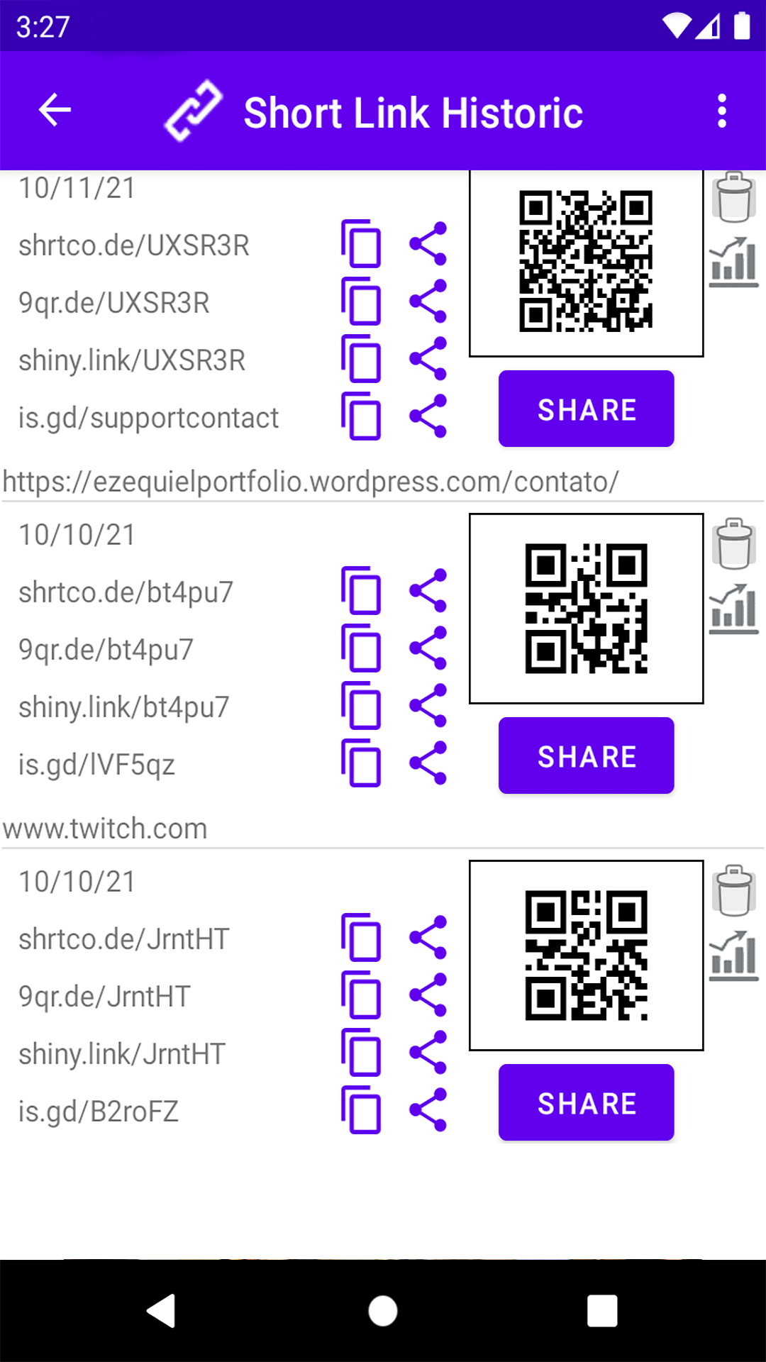 Short Link - URL Shortener - App on Amazon Appstore