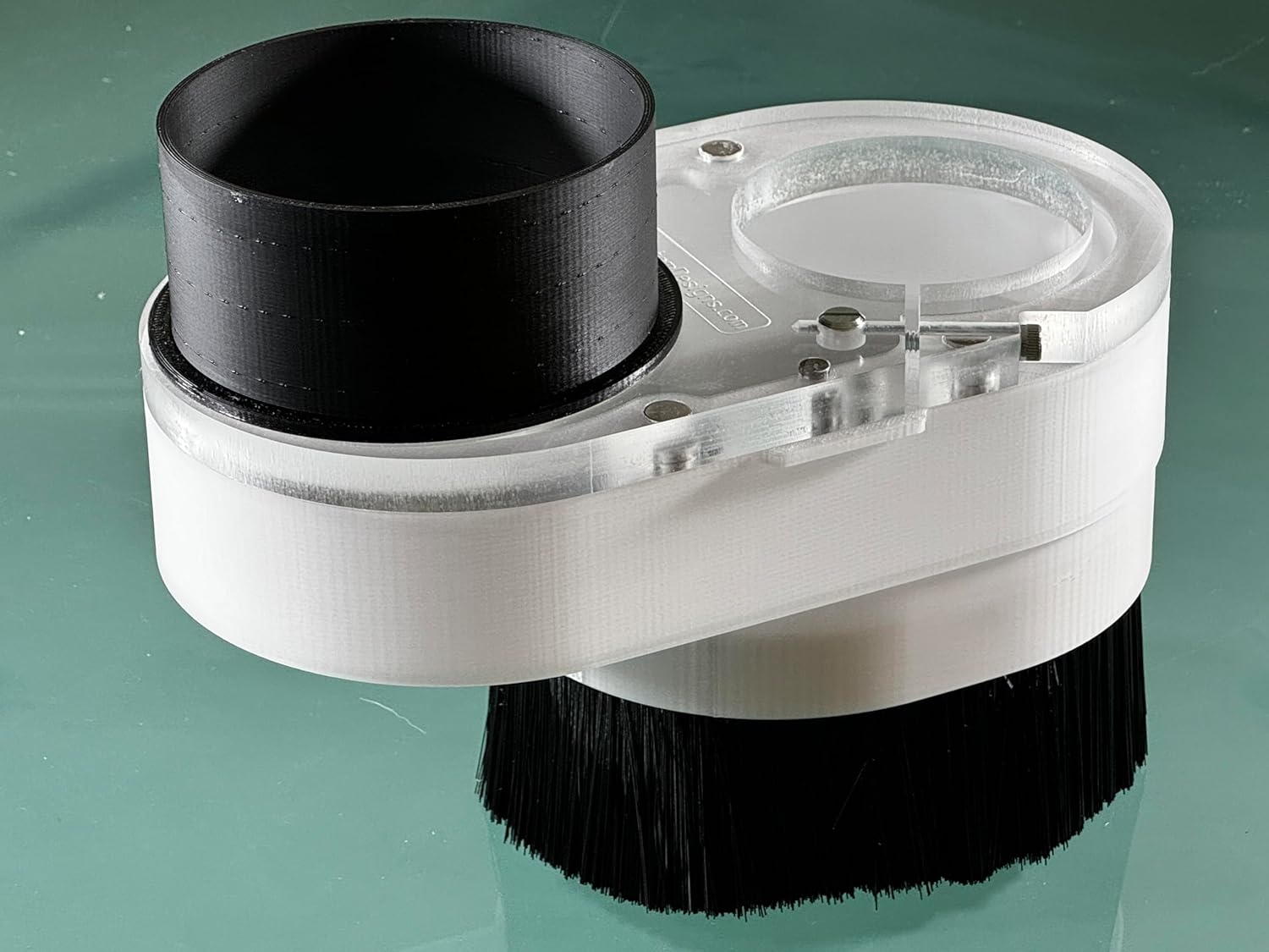 Amazon.com: CNC Dust Shoe for CNC Router or Spindle Machine - Split ...