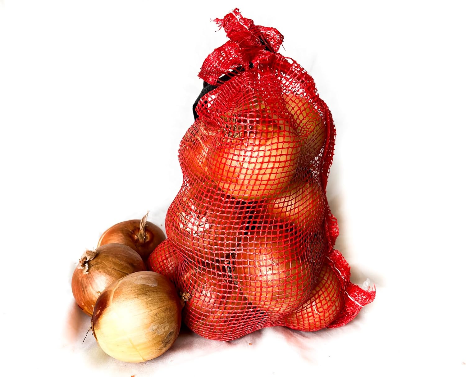 Amazon.com: St. Boniface Bag Company | Red Mesh Produce Bags | Size: 12 ...