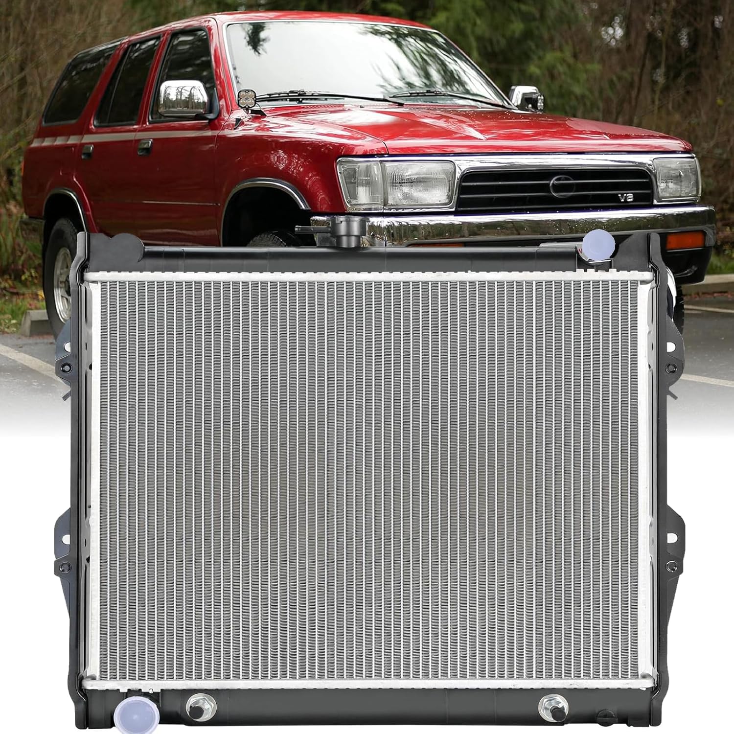 Amazon.com: Aluminium Radiator Compatible with 1992-1995 Toyota 4Runner ...