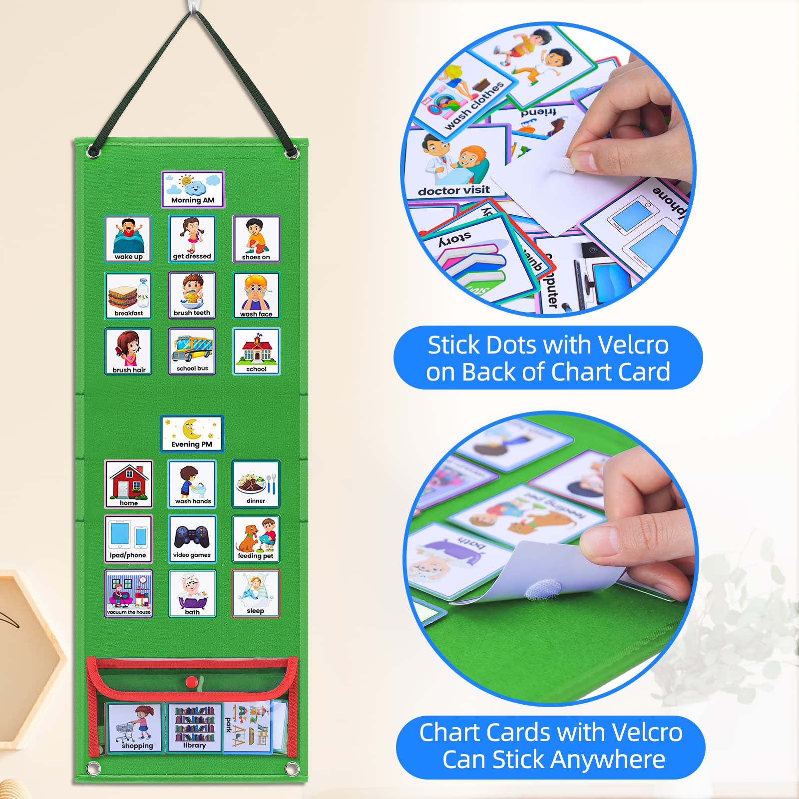 Autism Learning Toys Visual Schedule For Autism Visual Cards Now And ...