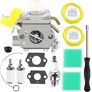 Amazon.com: CS26 Carburetor Tune Up Kits Fits for Ryobi Homelite CS30 SS26 SS30 26CC 25CC 30CC ...