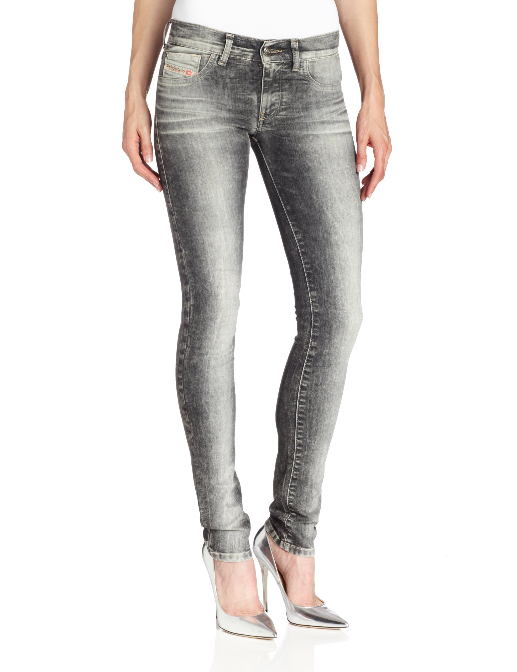 Diesel Women's Livier Super Slim Jegging 0602W at Amazon Women's Jeans ...