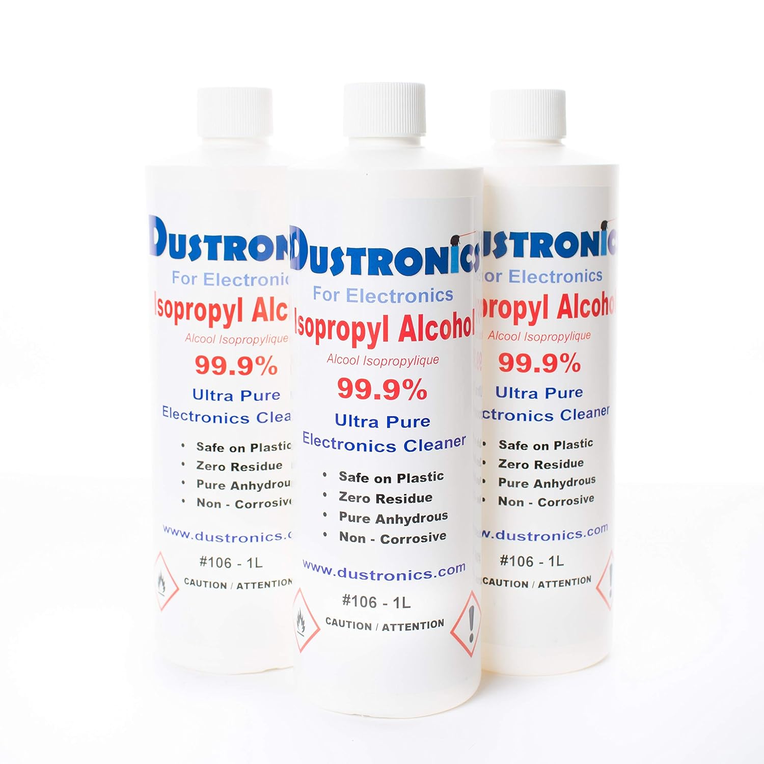 Ultra Pure Isopropyl Alcohol 99.9% 500ML 3 Pack : Amazon.ca: Health ...
