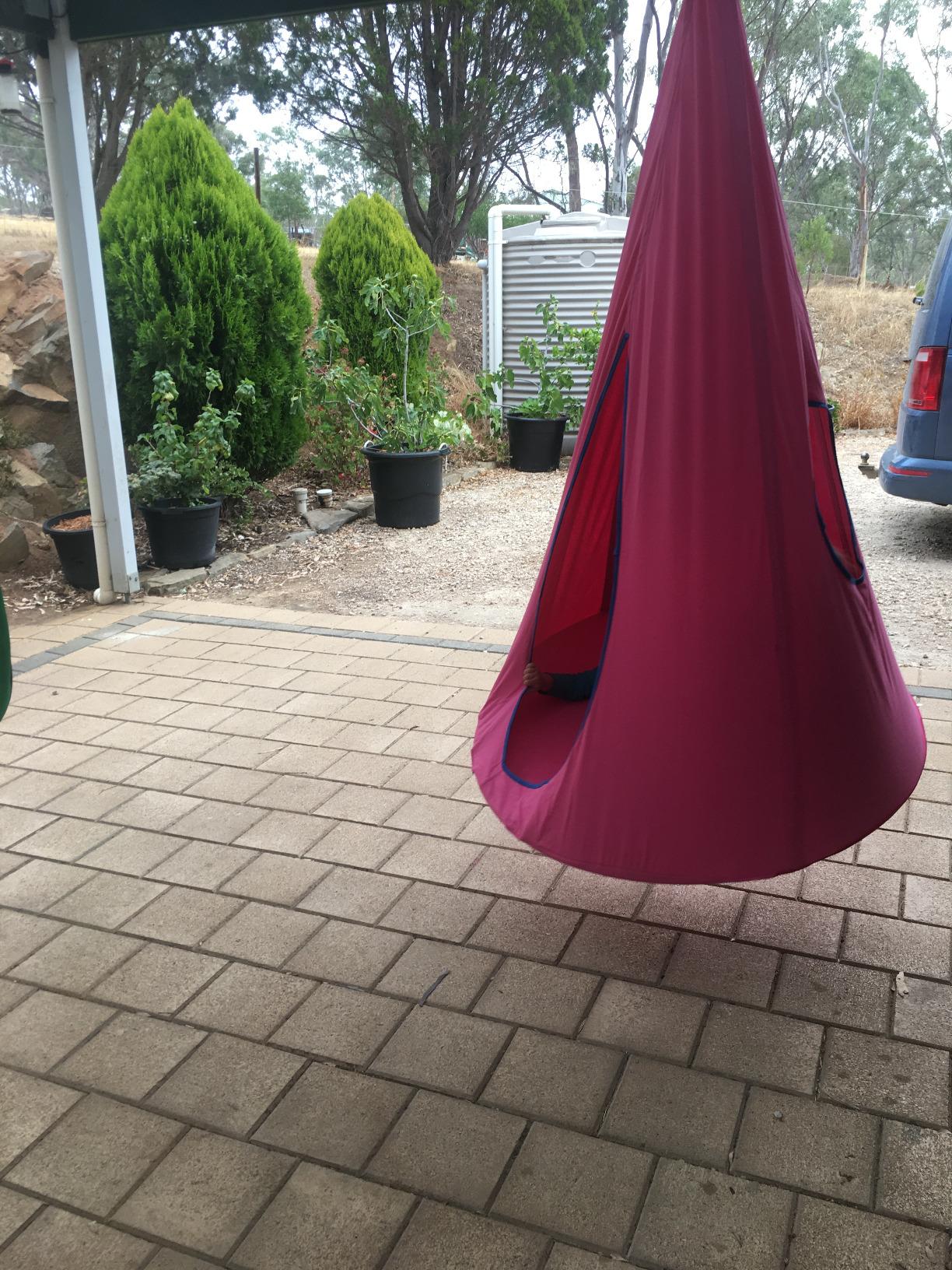 Sorbus Pod Swing for Kids - Durable Hanging Hammock Chair w/Adjustable ...