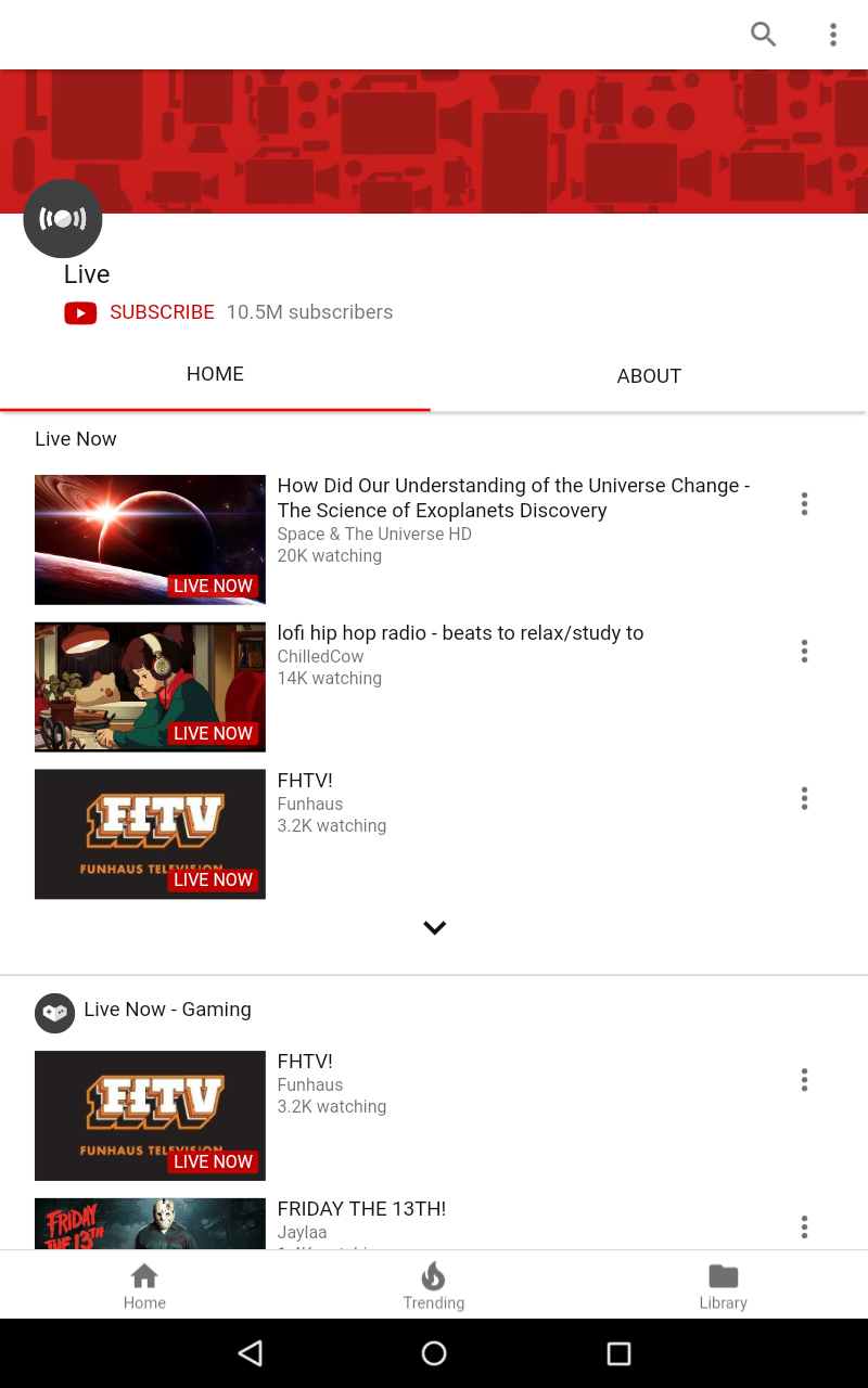 Live For YouTube - App on Amazon Appstore