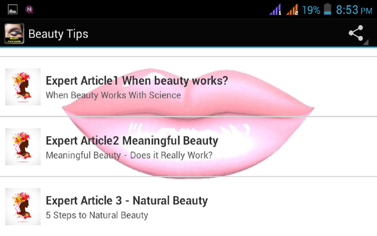 Beauty Tips - App on Amazon Appstore
