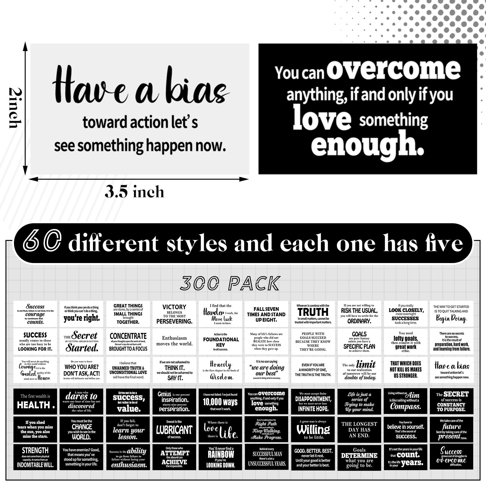 Snapklik.com : Jinei 300 Inspirational Affirmation Cards Positive Daily ...