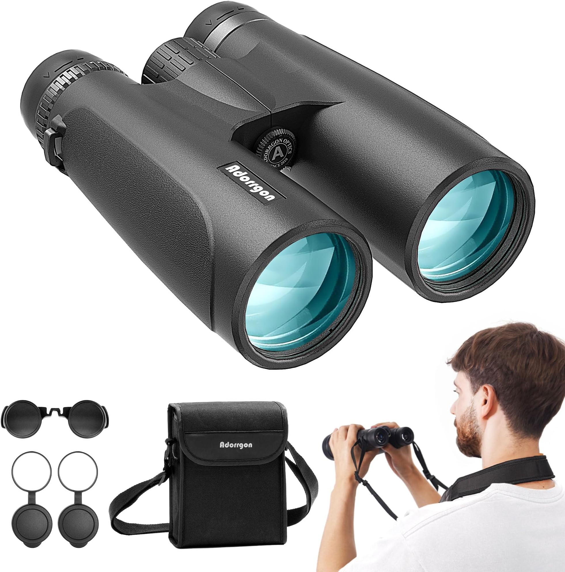 Amazon.com : 15x42 Binoculars for Adults High Powered - Occer HD ...