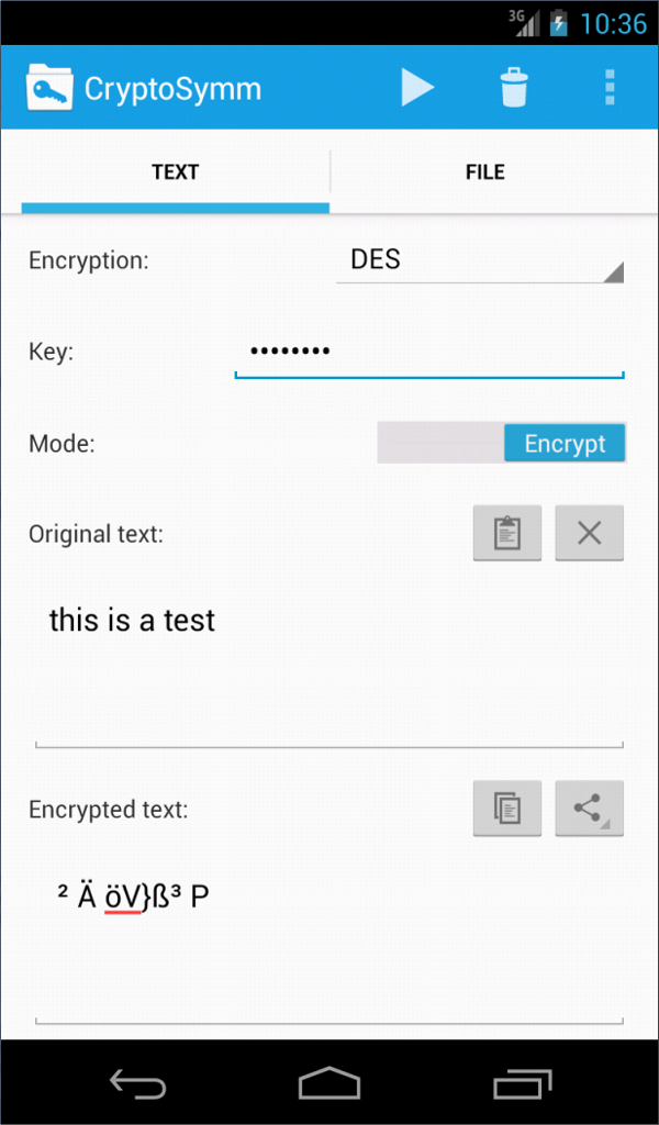 CryptoSymm (Cipher) - App on Amazon Appstore