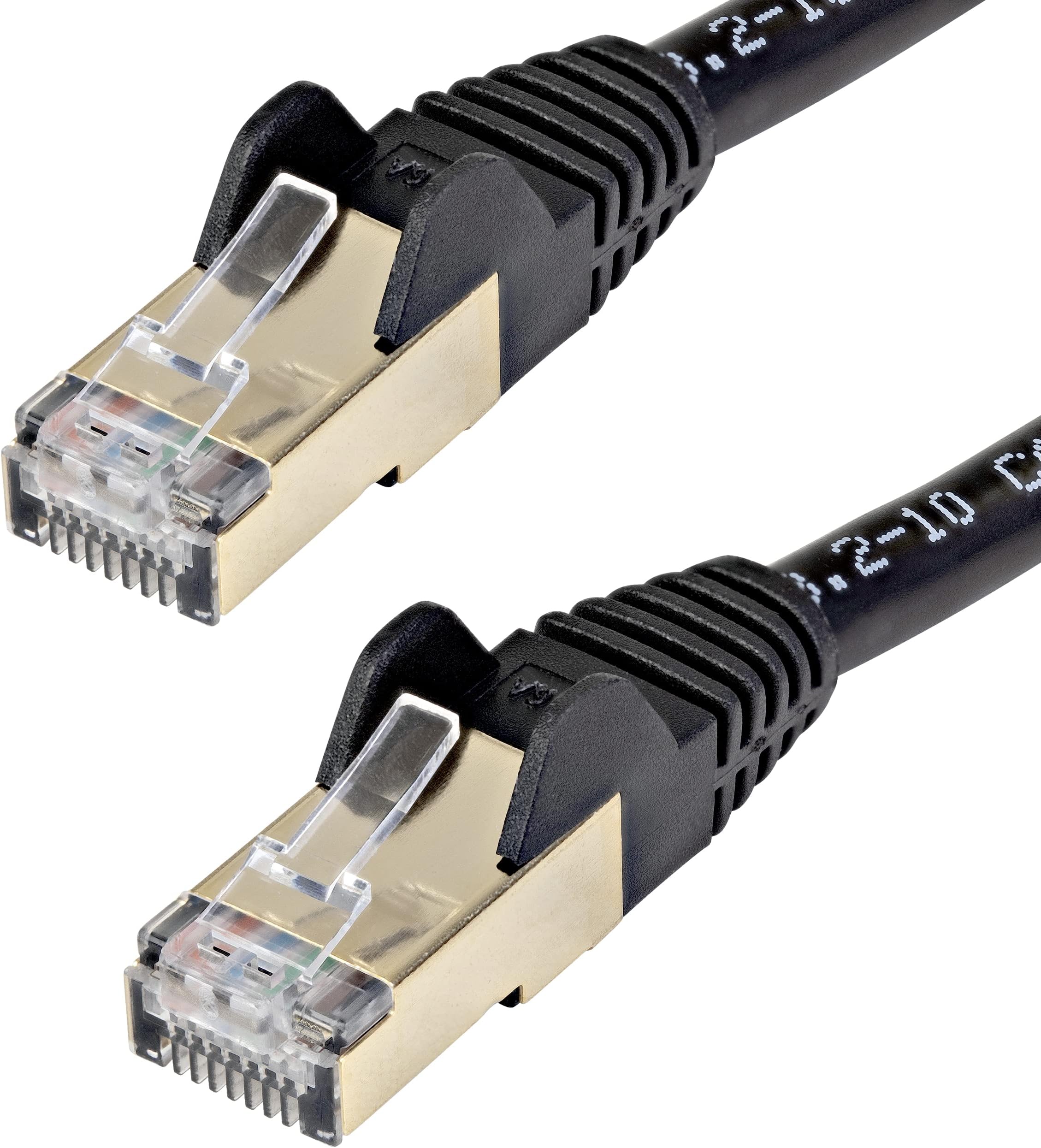 Amazon.com: StarTech.com 6ft CAT6a Ethernet Cable - 10 Gigabit Shielded ...