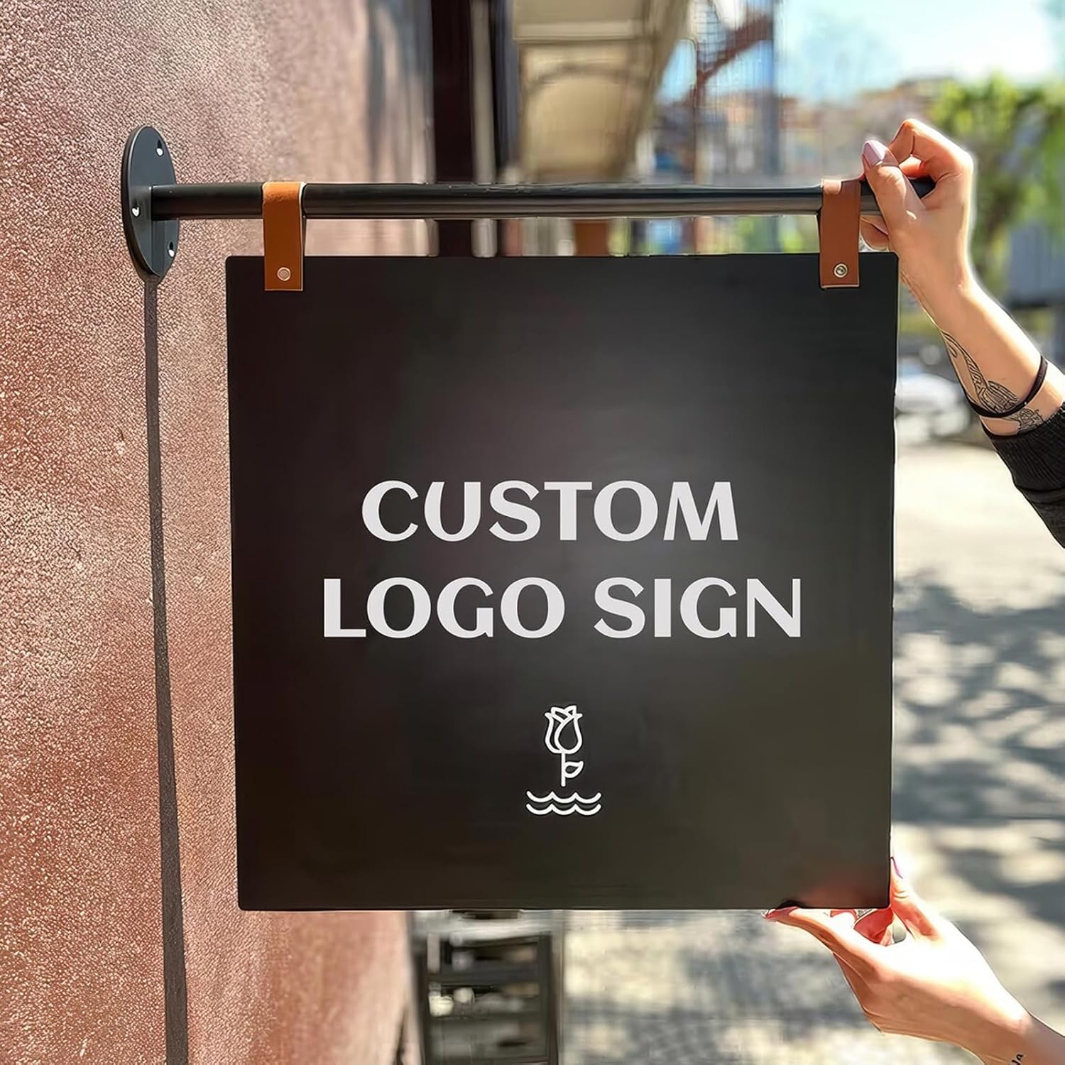 Custom Advertising Sign Board,Personalized Square Shop Advertising ...