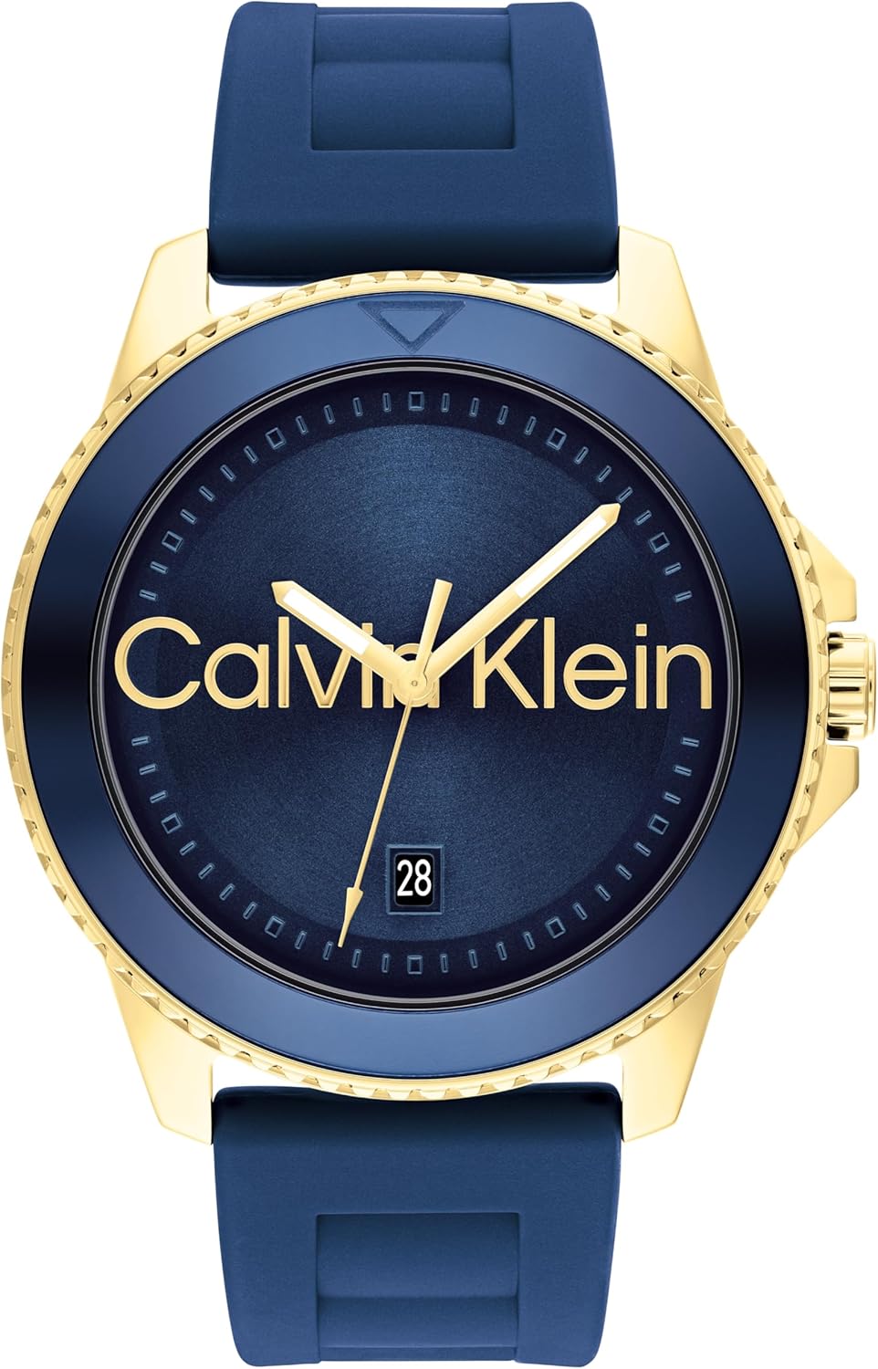 Amazon.co.jp: [カルバンクライン] 腕時計 AQUEOUS 25200425 メンズ ブルー : ファッション