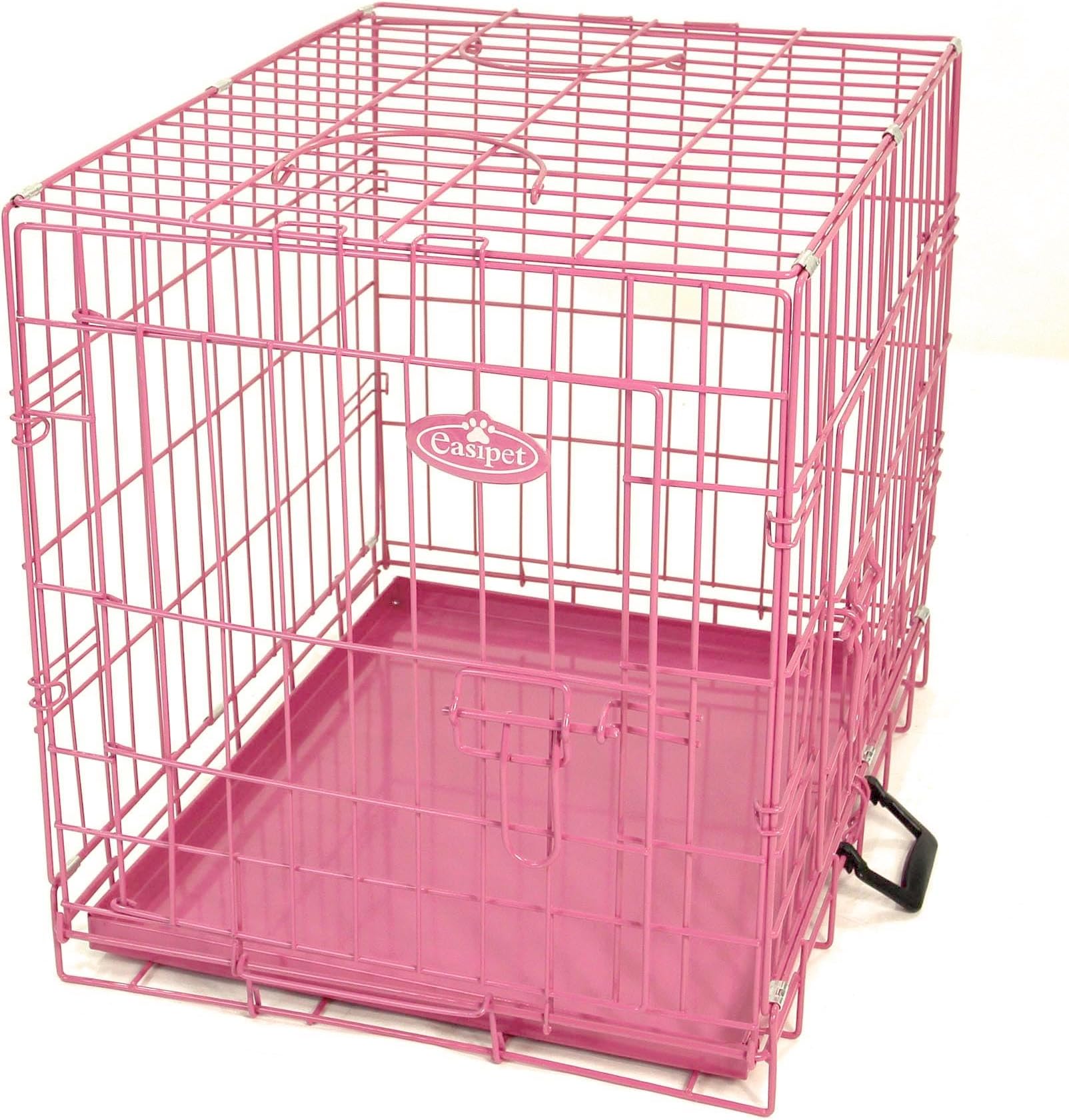 Easipet Pink Metal Dog Cages (30") : Amazon.co.uk: Pet Supplies