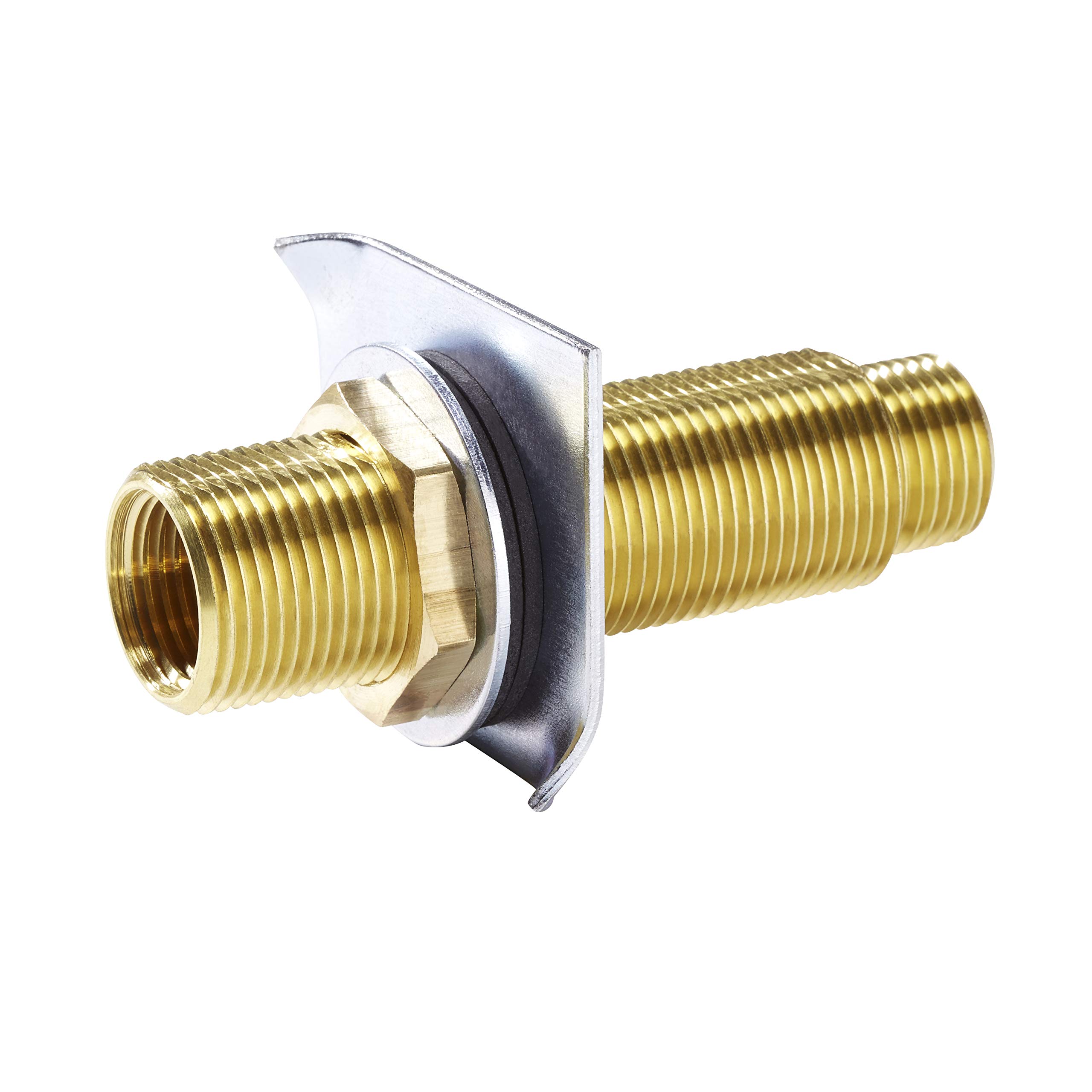 Wall Feed-Through for Drywall 1/2 Inch Female x 3/4 Inch Male Thread ...