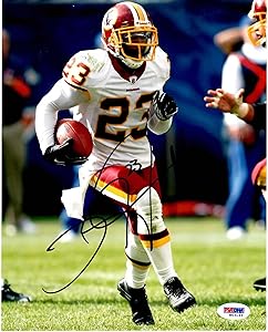 Deangelo Hall Autographed 8x10 - PSA/DNA Certified - Autographed NFL ...