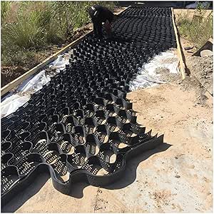 Amazon.com: Yard Walkway Geo Cell Grid 2" Tall, Permeable Scalable ...