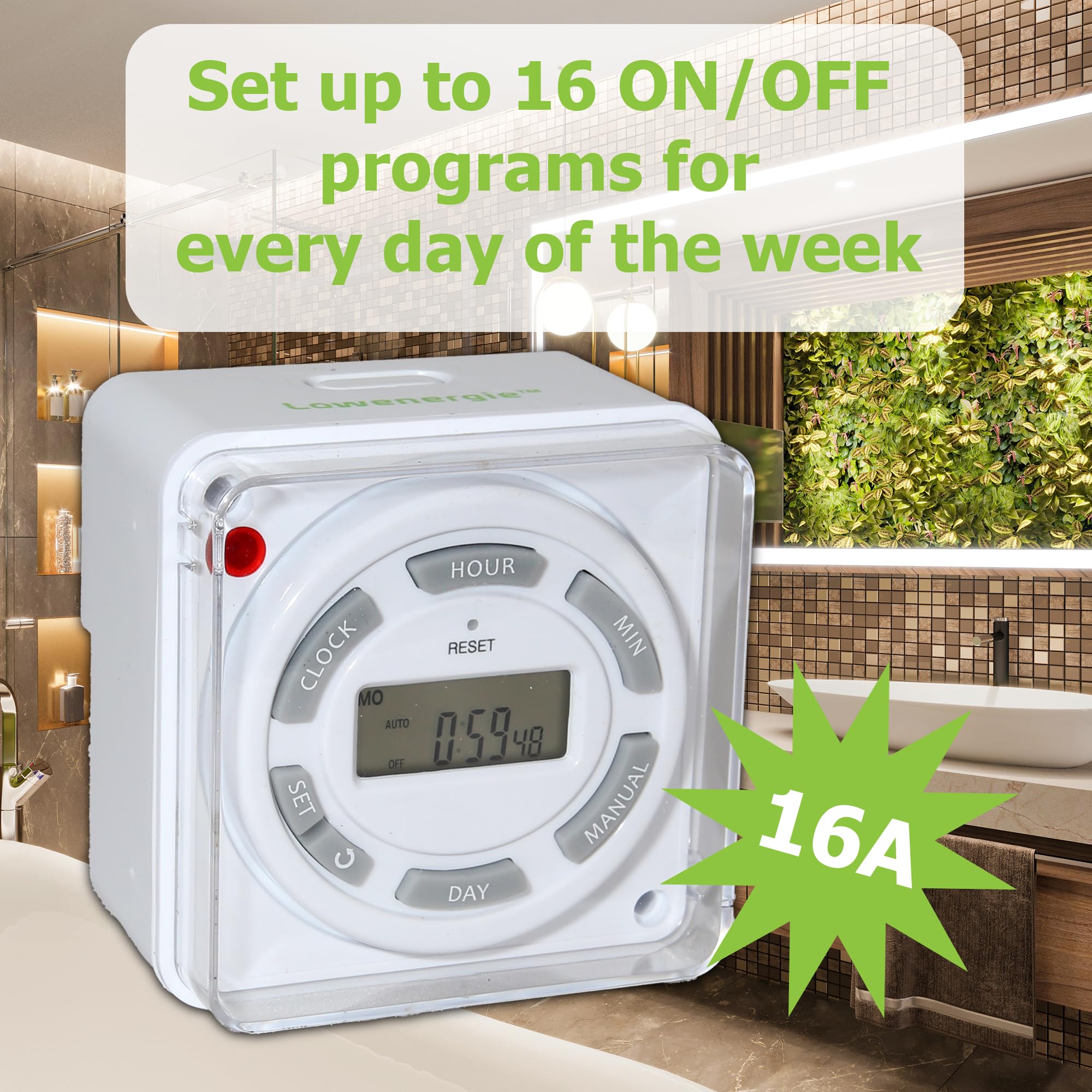 Heater Wall Switch Timer BSEED Wifi Kessel Smart Switch