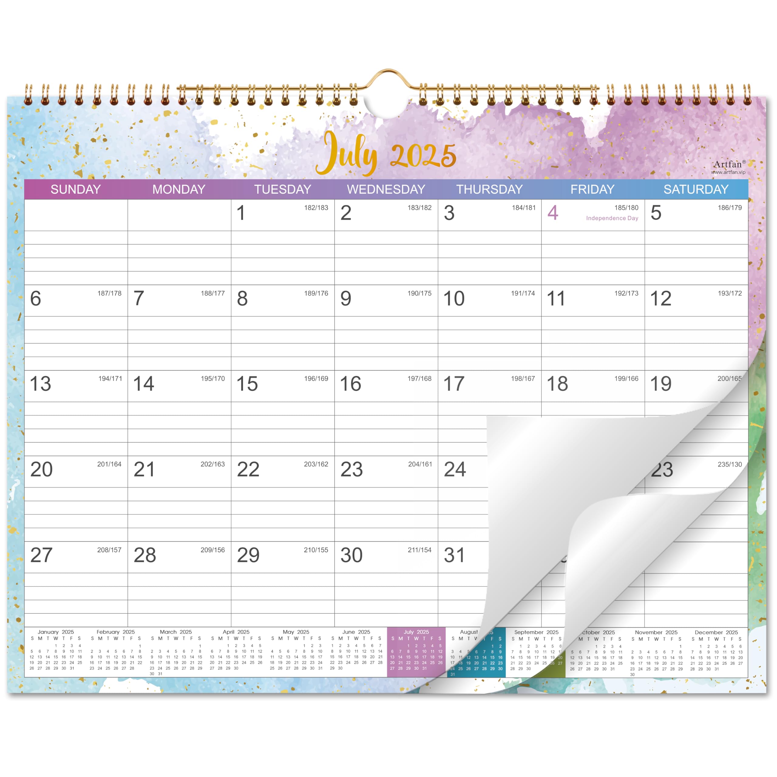Snapklik.com : Calendar 2025-2026 Wall - 2025-2026 Calendar, 14.8" X 11 ...
