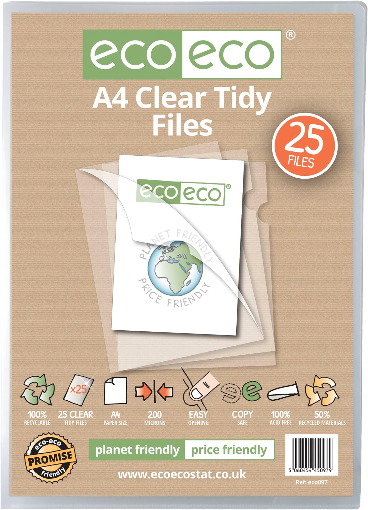 A4 Plastic Open Top & Side Bright Colour Report File Project Cover ...