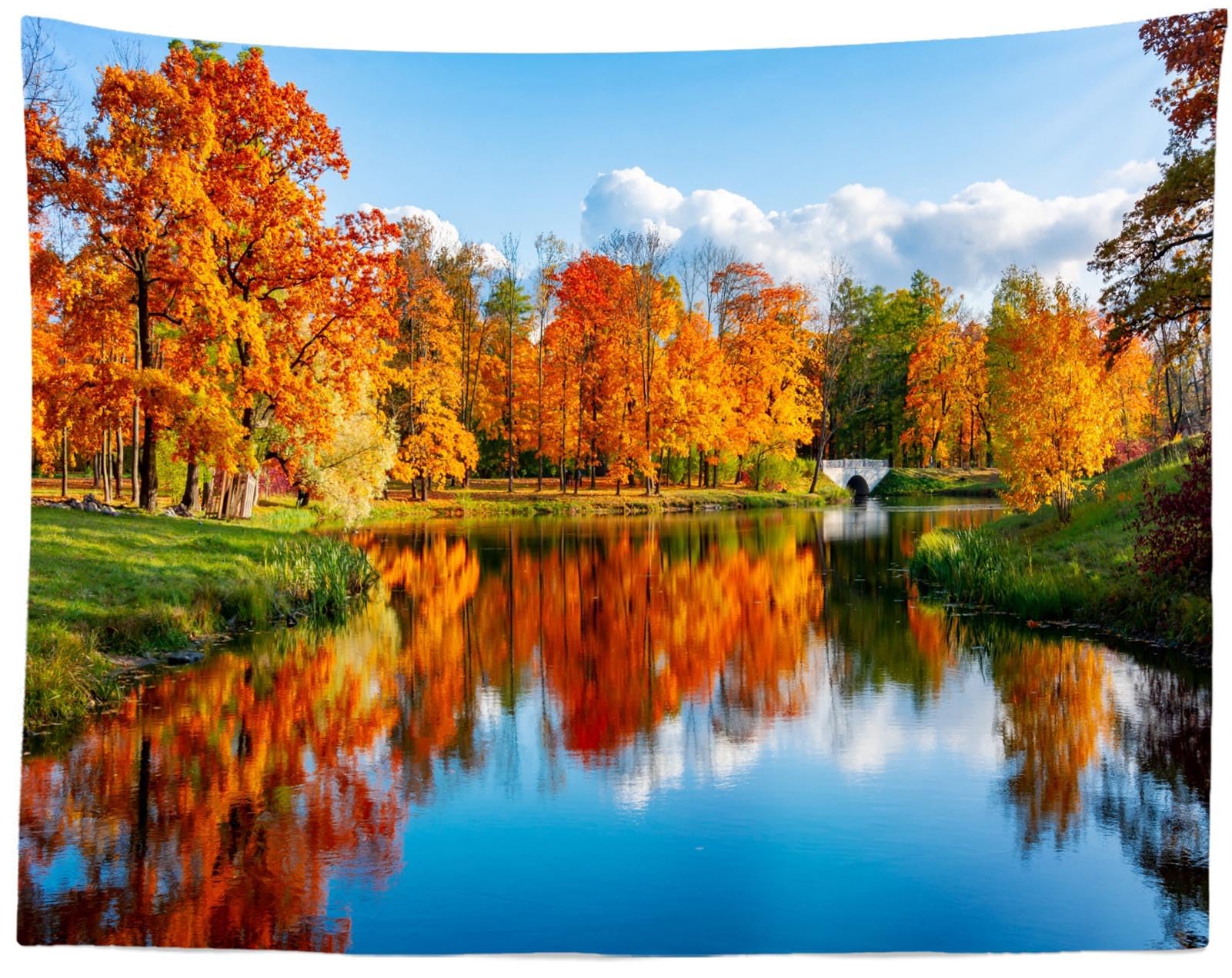 Bellissimo Sfondo Di Paesaggio Autunnale