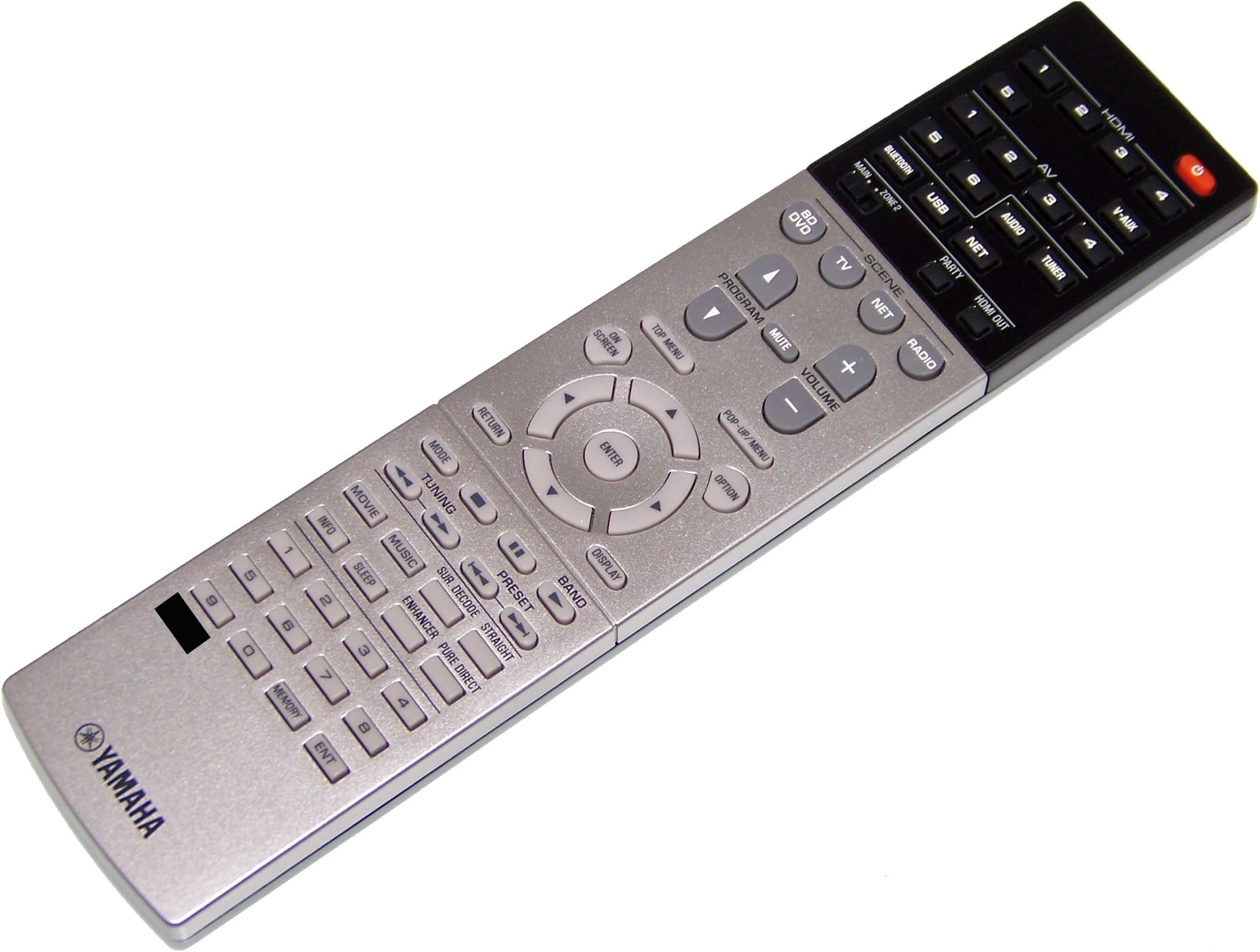 Amazon.com: OEM Yamaha Remote Control: RX-A470, RX-A470, RX-A470BL, RX ...