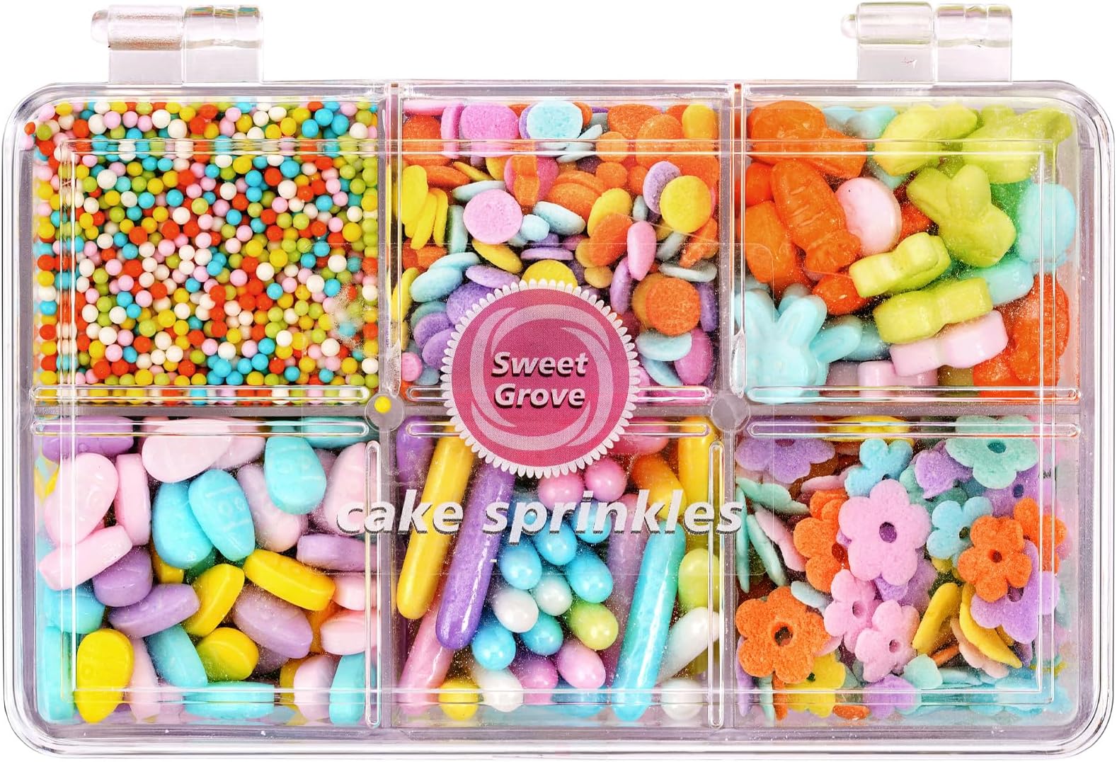 Amazon.com: Easter Egg Sprinkle Mix | Spring Pastel Edible Decorations ...