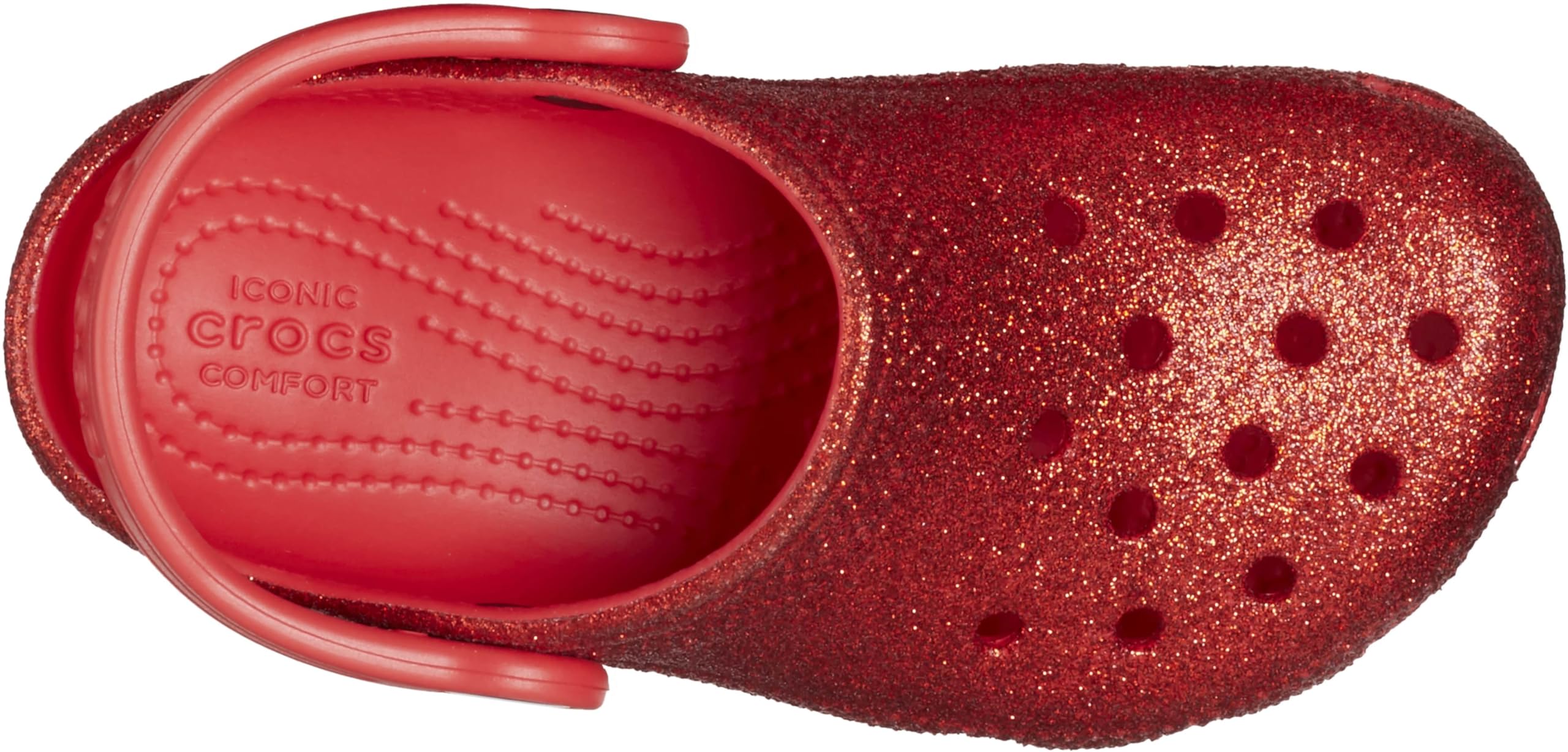 Snapklik.com : Crocs Kids Classic Glitter Clog