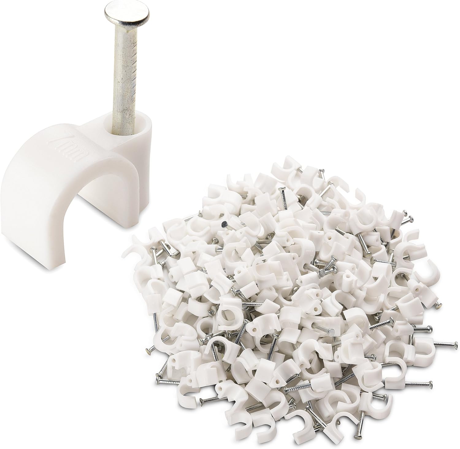 Cable Matters Pack de 200 Clips pour Fixation et Arrangement de câbles ...