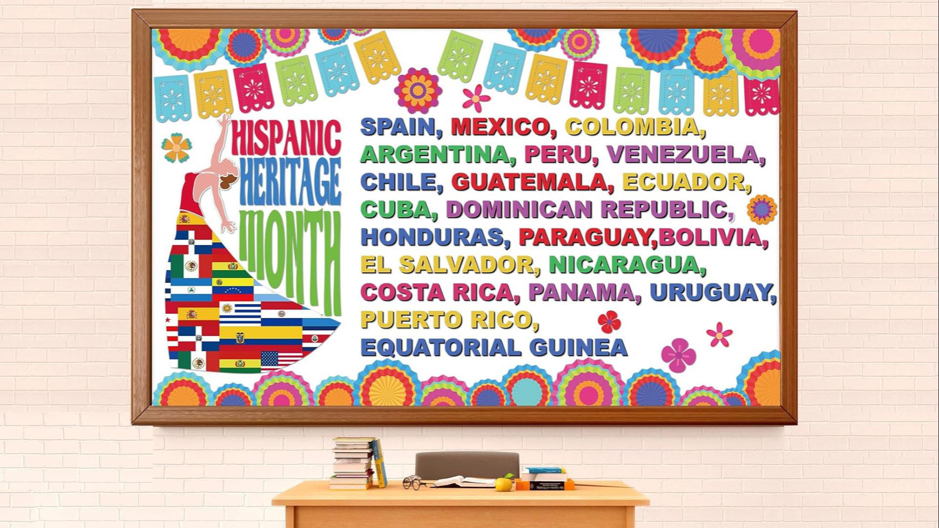 Hispanic Culture School Invitation