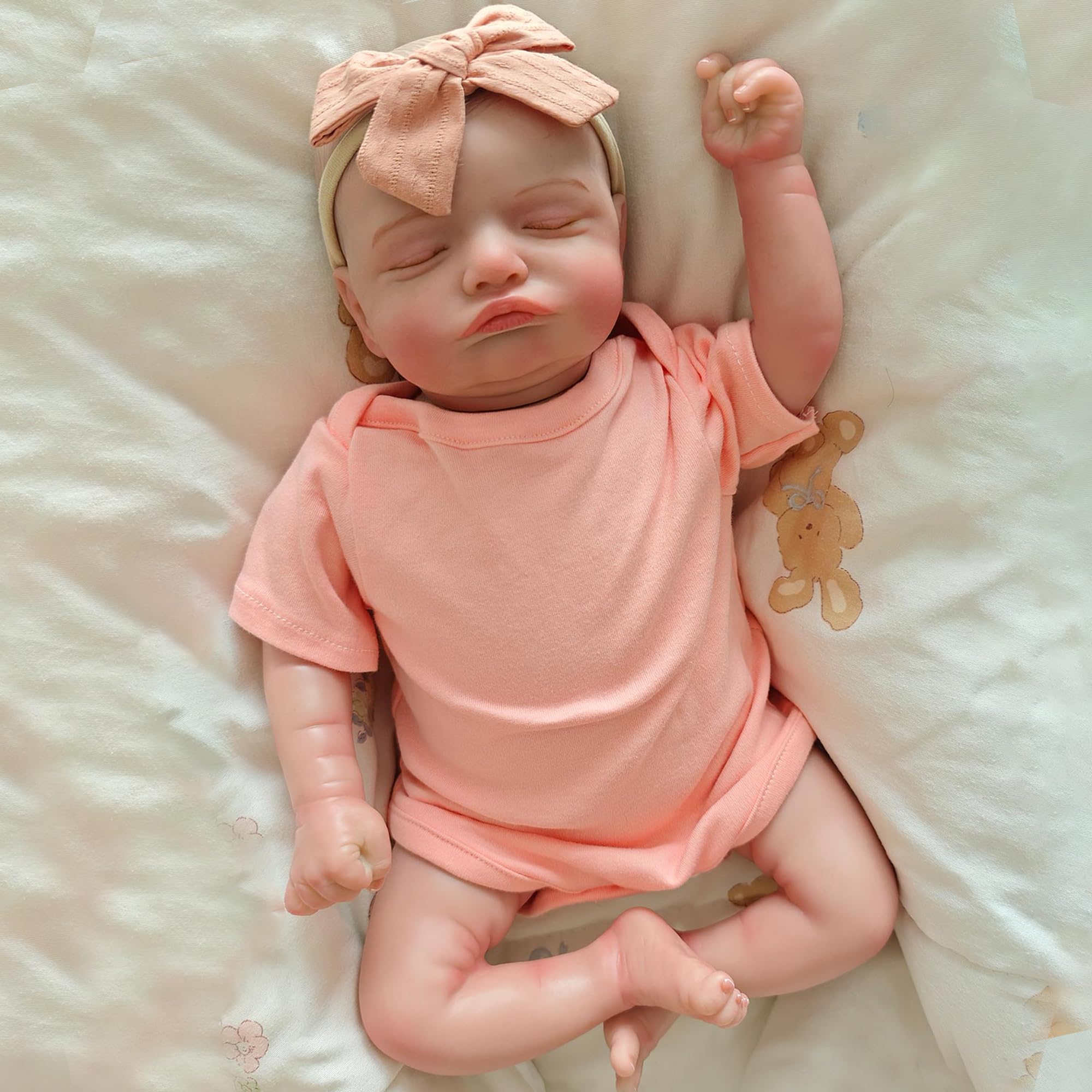 Amazon.com: XSWPL Realistic Baby Doll 18 Inch Reborn Baby Dolls Soft ...