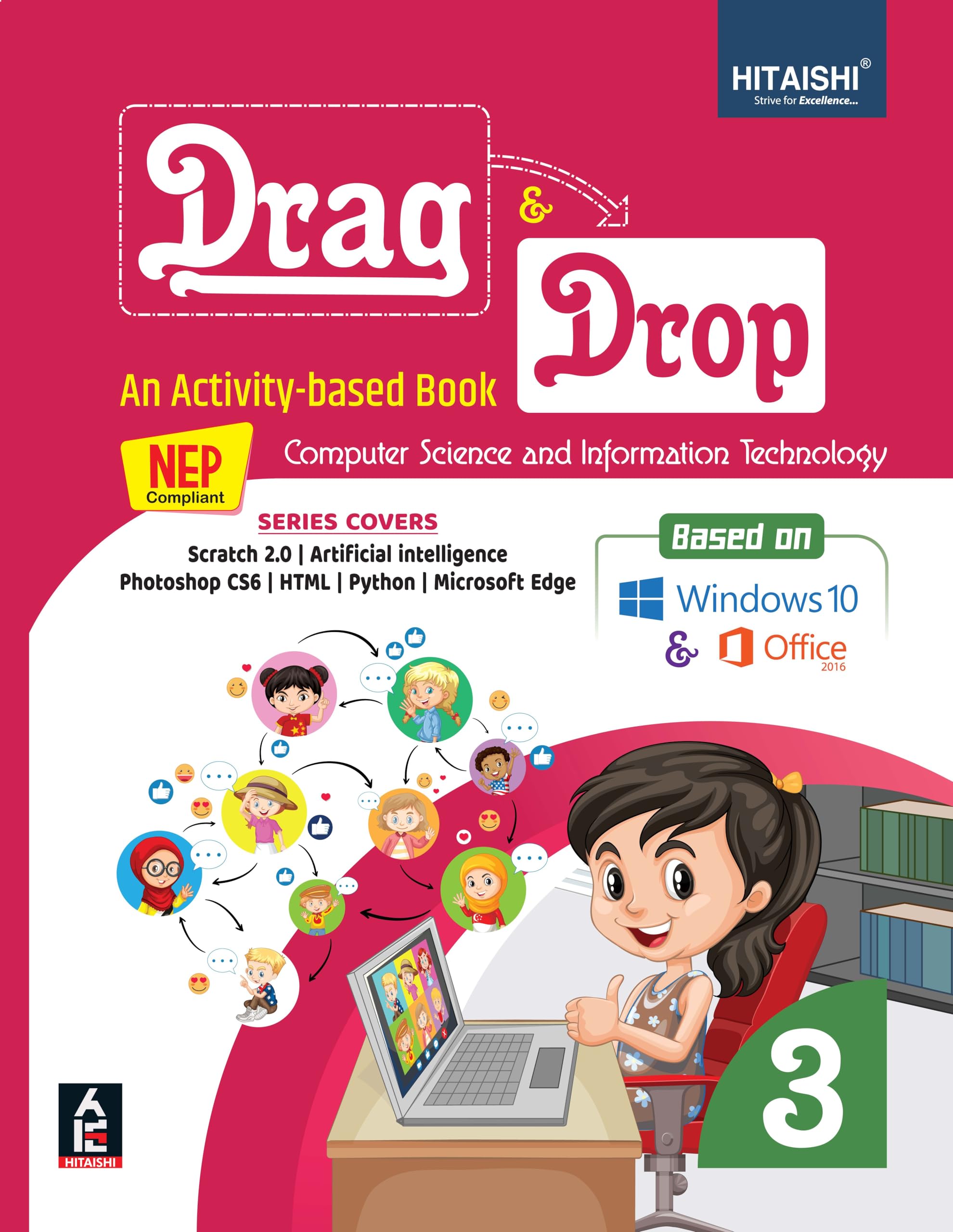 Drag and Drop - Computer Book for Class 3 : Hitaishi Publishers: Amazon ...