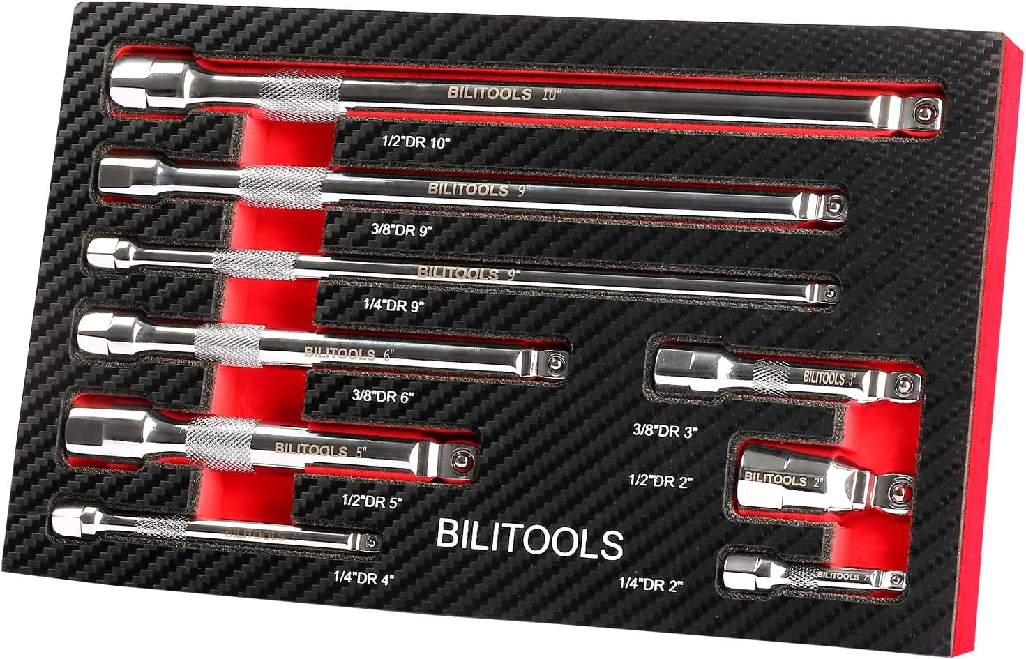 Vector Tools CR-V Wobble Angle Extension Bar Set, 9 Piece - Amazon.com
