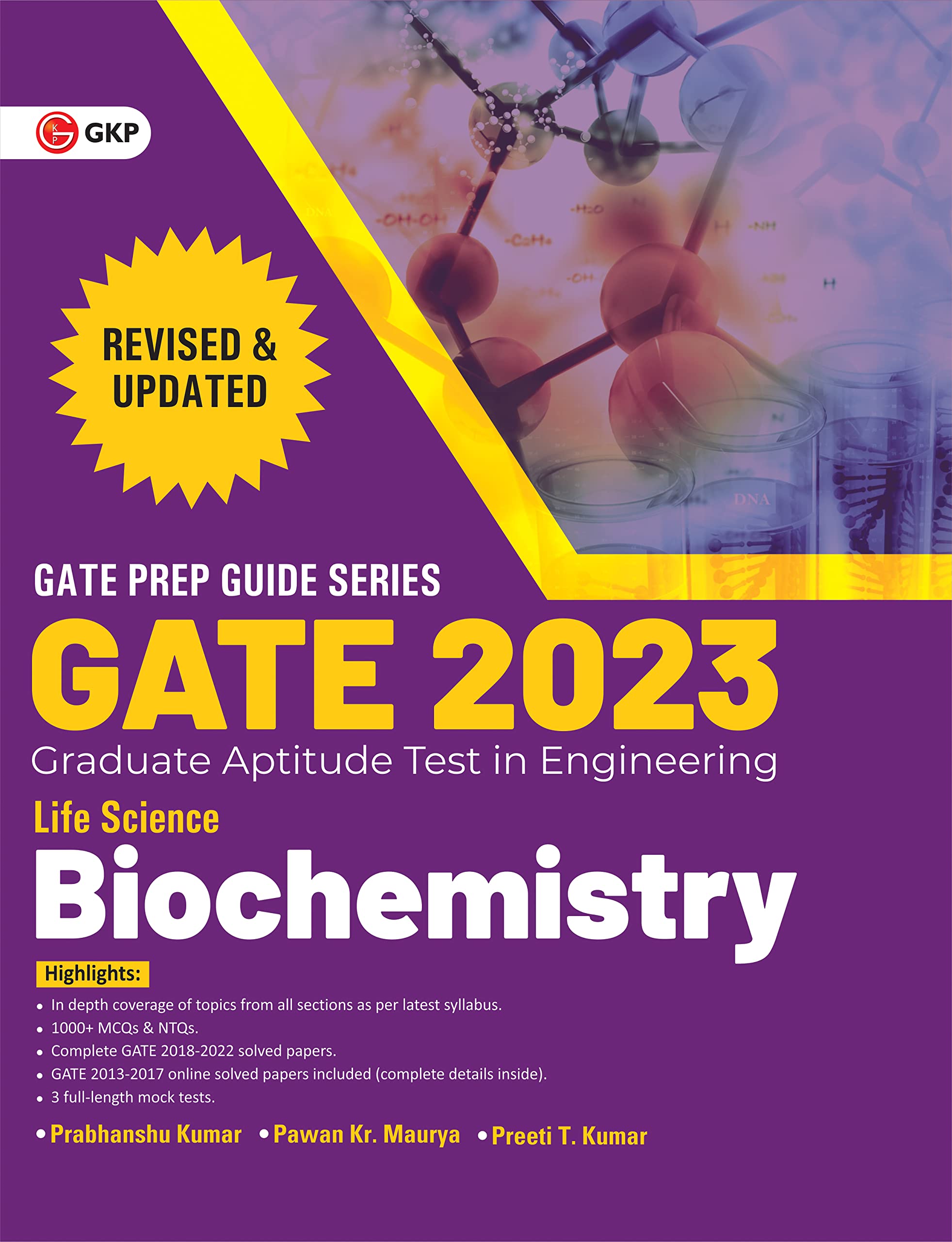 Buy GATE 2023 : Life science - Biochemistry - Guide by Dr. Prabhanshu ...