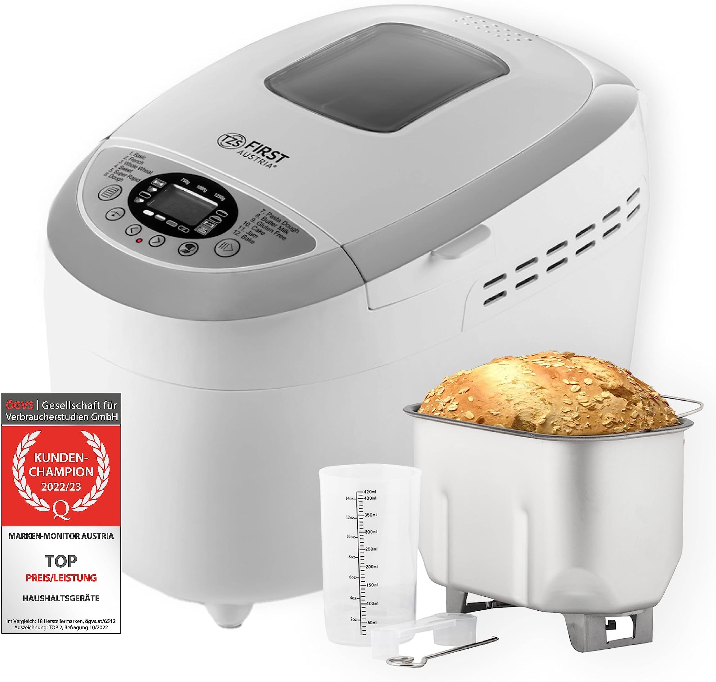 Luxus Rezepte Brotbackautomat 750g Ebenbild