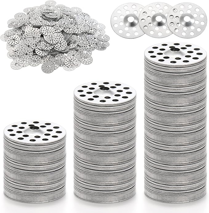 Amazon.com: Peohud 600 Pcs 1 Inch Plaster Washers, Metal Washers for ...
