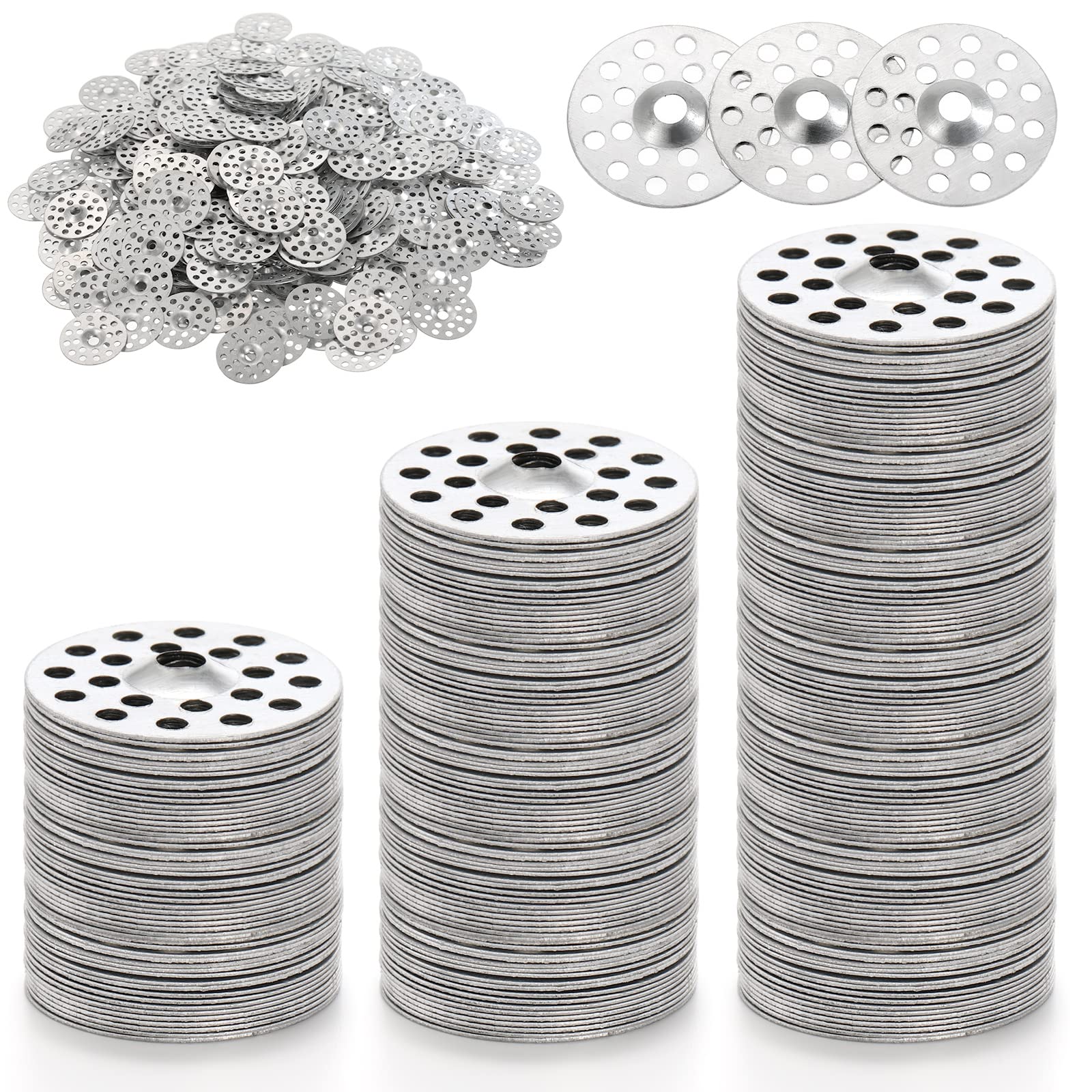 Amazon.com: Peohud 600 Pcs 1 Inch Plaster Washers, Metal Washers for ...