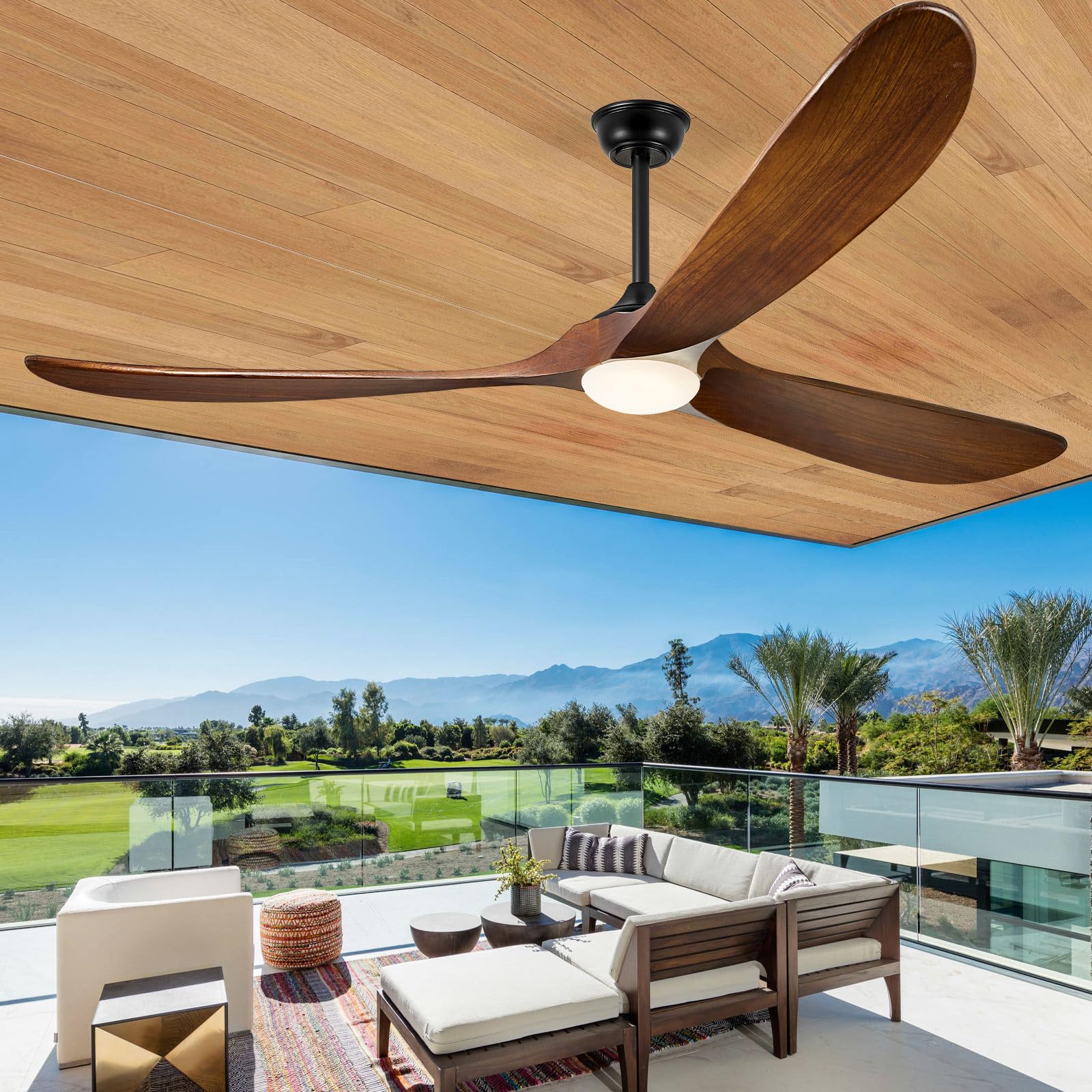 Amazon.com: Eliora 72 Inch Ceiling Fans with Lights and Remote Control ...