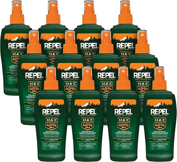 Amazon.com: Repel Insect Repellent Sportsmen Max Formula Spray Pump 40% ...