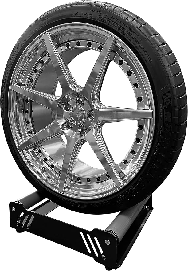 Amazon.com: The Garage Collection Automotive Wheel Detailing Stand for ...