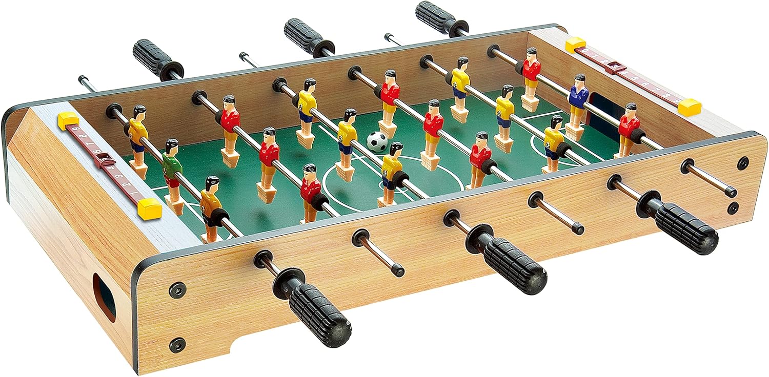 Mini Table Top Football Table for Adults and Kids - Compact Mini ...