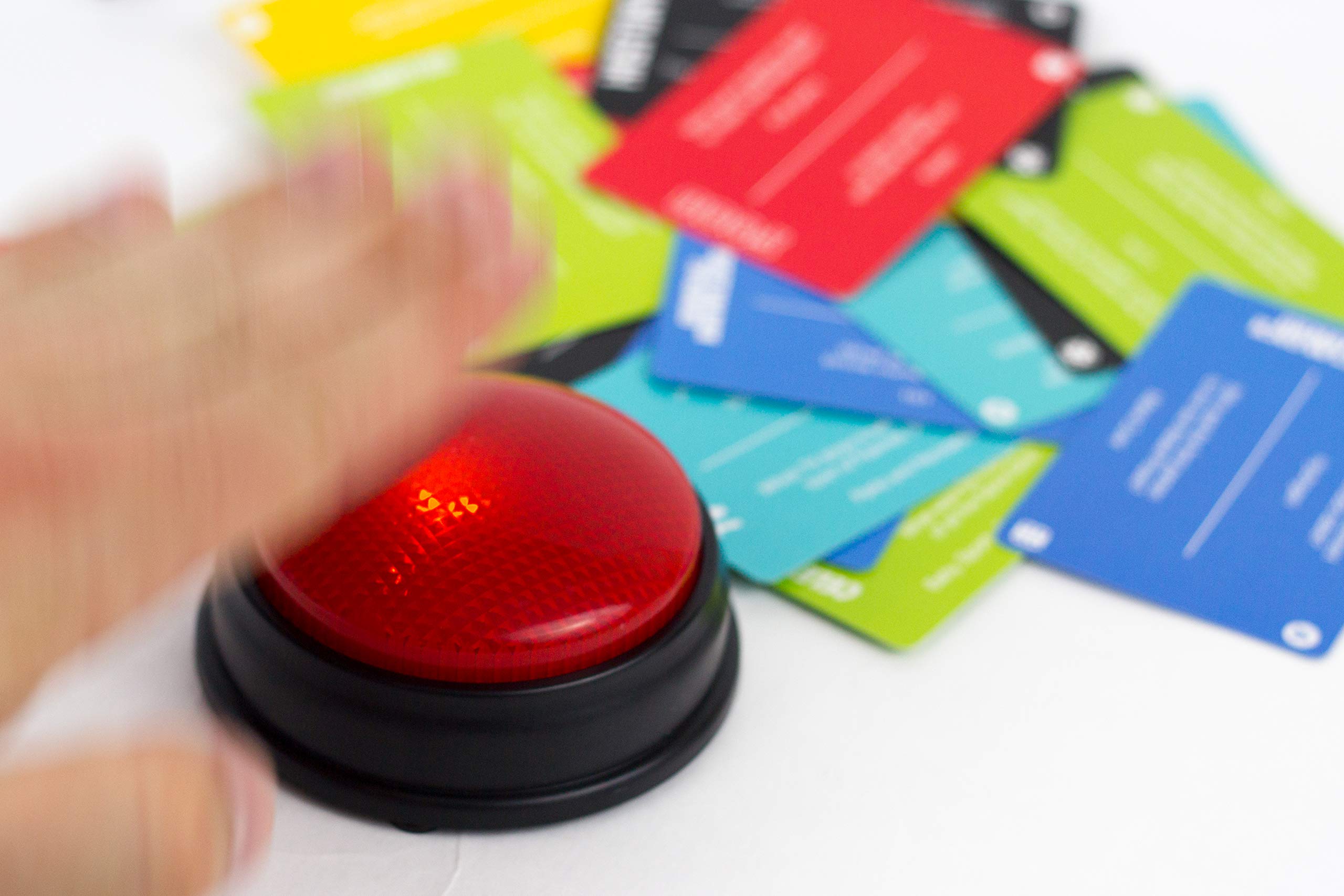 Wacky 6 Card Game The Big Buzz Off Buzzer Battle Trivia Game ...
