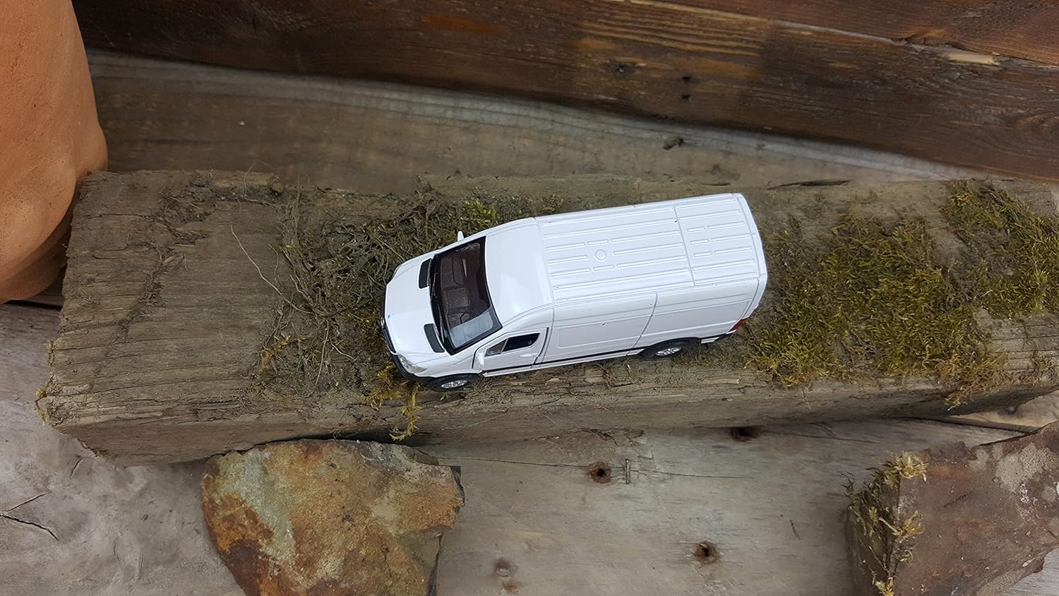 D.A.Y. Republic Official Licensed Mercedes Benz Sprinter White Panel ...