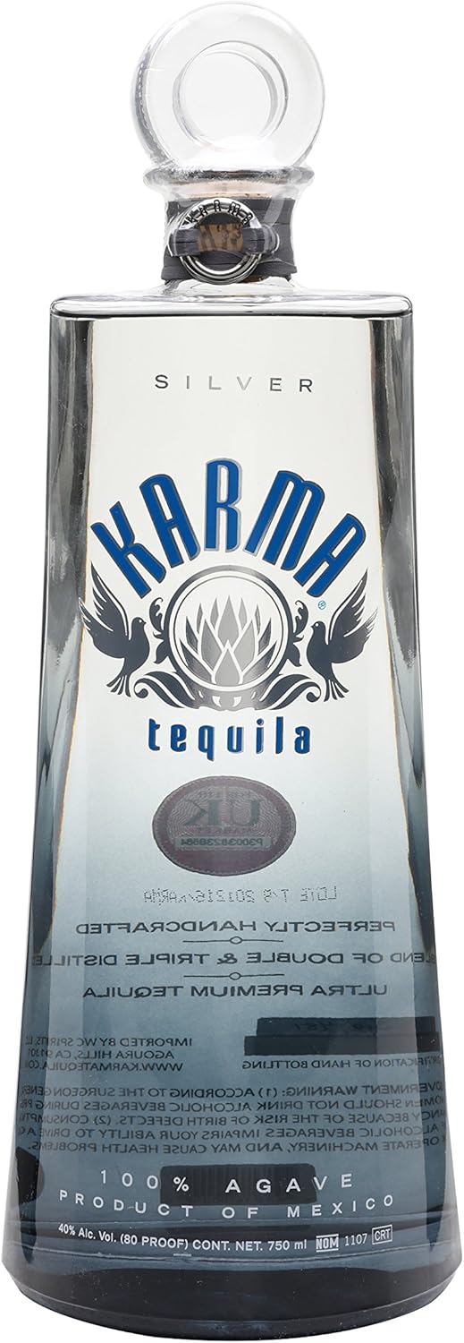 Amazon.co.jp: Karma Silver Tequila 25.5 fl oz (750 ml) : Food ...