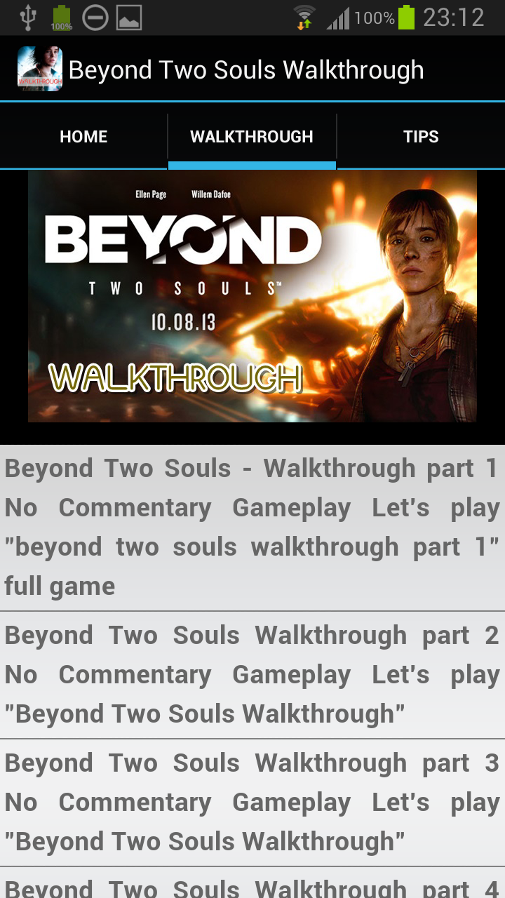 Beyond Two Souls Gameplay Walkthrough - App on Amazon Appstore