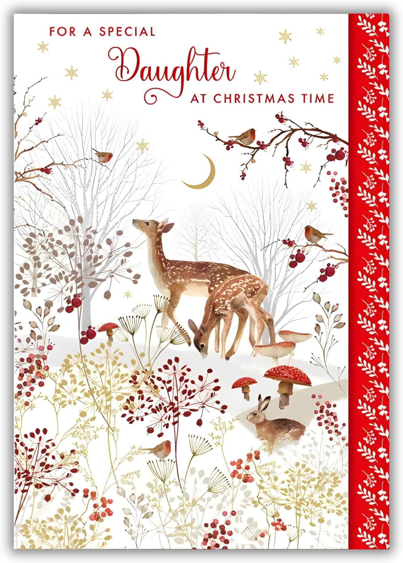Second Ave Daughter Christmas Polar Bear Xmas Holiday Festive Greetings ...