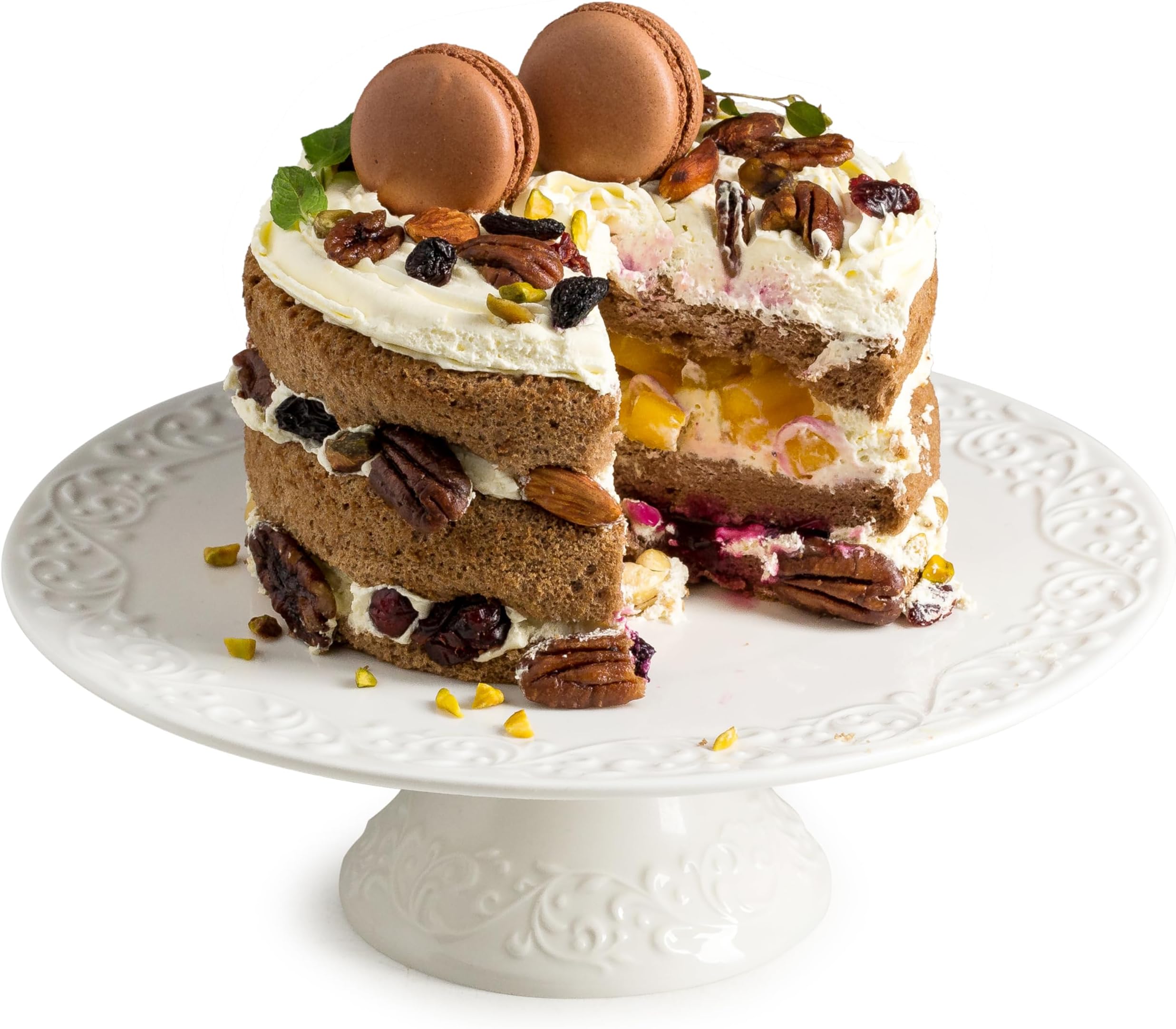 Amazon.com: Portmeirion Sophie Conran Lavandula Footed Cake Plate | 12 ...